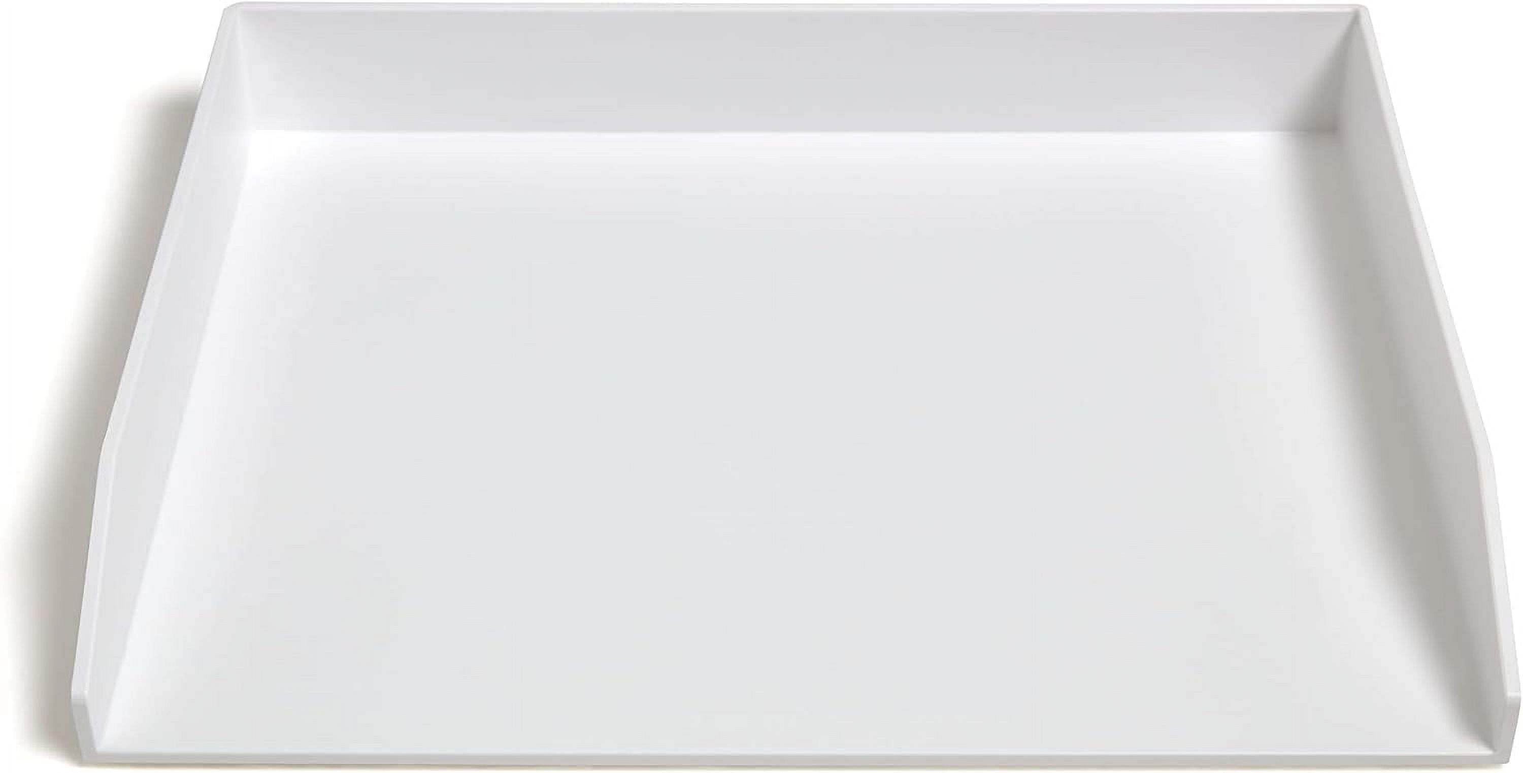 Side Load Stackable Plastic Letter Tray, , 2/Pack (TR55291-CCVS ...