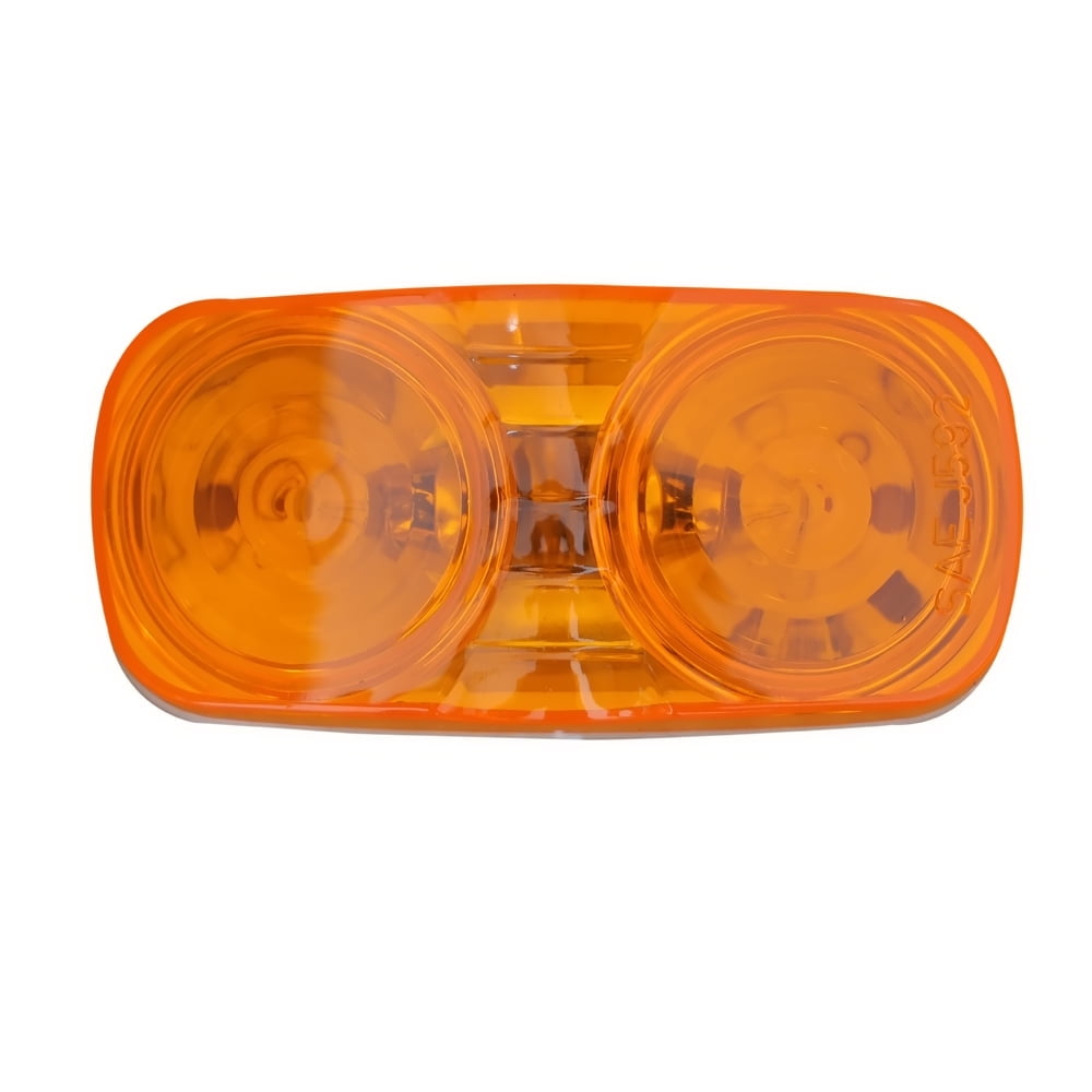 Side Marker Lamp Assy (Amber) Universal 104X52Mm ,2 Comet 12V D/C Bulbs ...