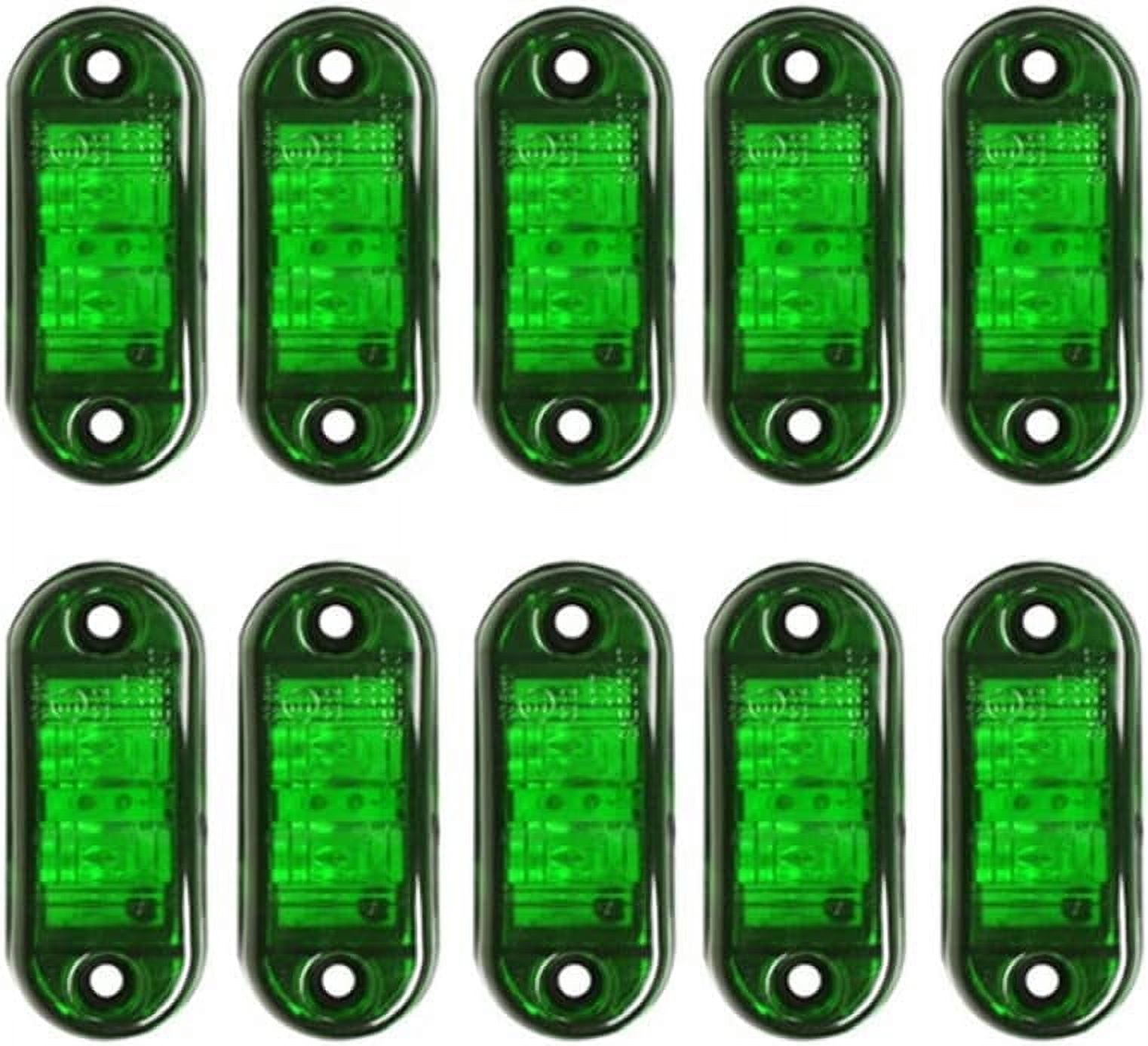 Side Marker Lights, 10pcs 2LED Car Marker Lights Car Side Indicators ...