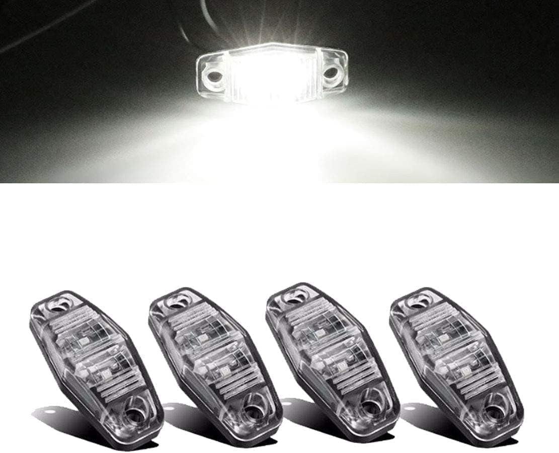 Side Marker Lights, 10pcs 2LED Car Marker Lights Car Side Indicators ...