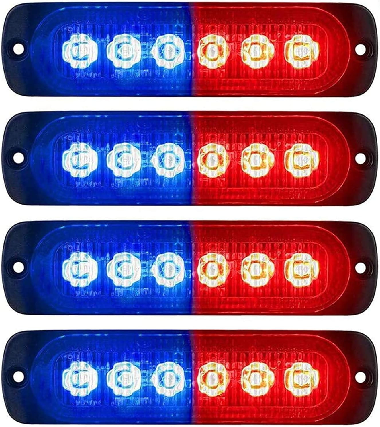 Side Marker Lights, 4PCS 6LED Car Marker Lights Car Side Indicators ...