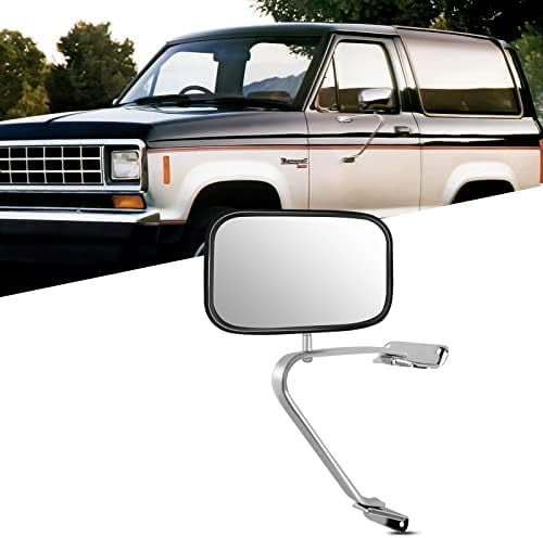 Side Mirror Fit for 1980-96 For Ford Bronco F150 Truck 1984-90 Bronco ...