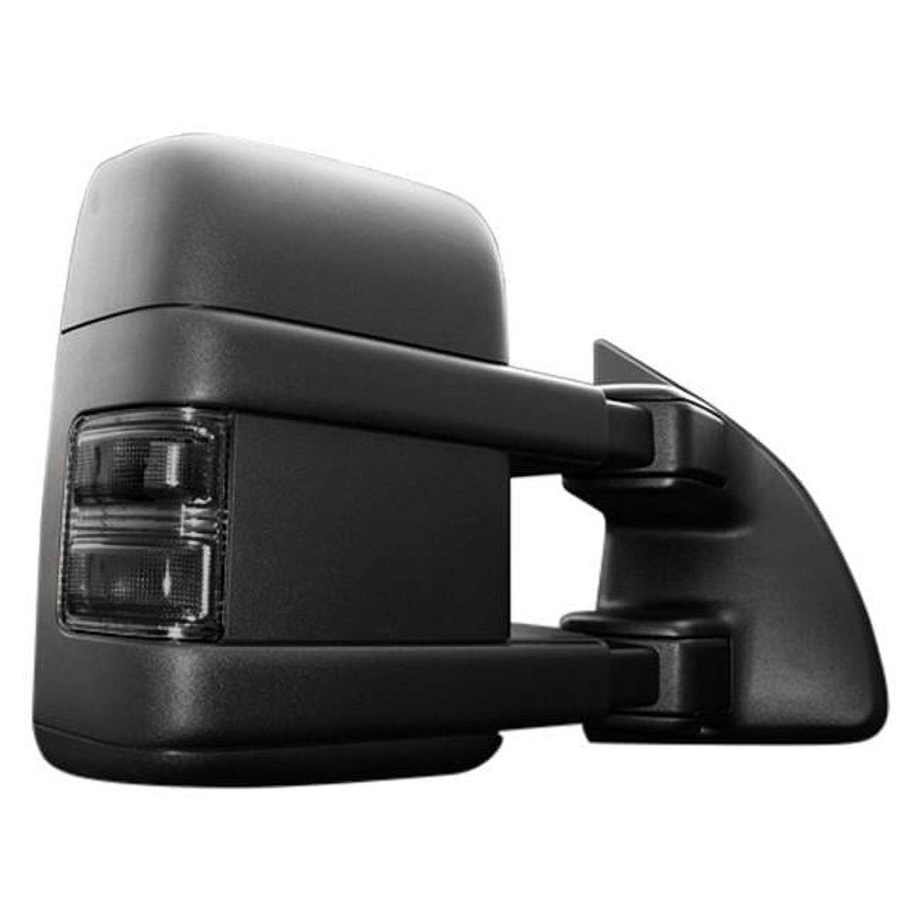 Side Mirror Lenses with LED Amber Turn Signals Smoke Lens for 2008-2014 ...