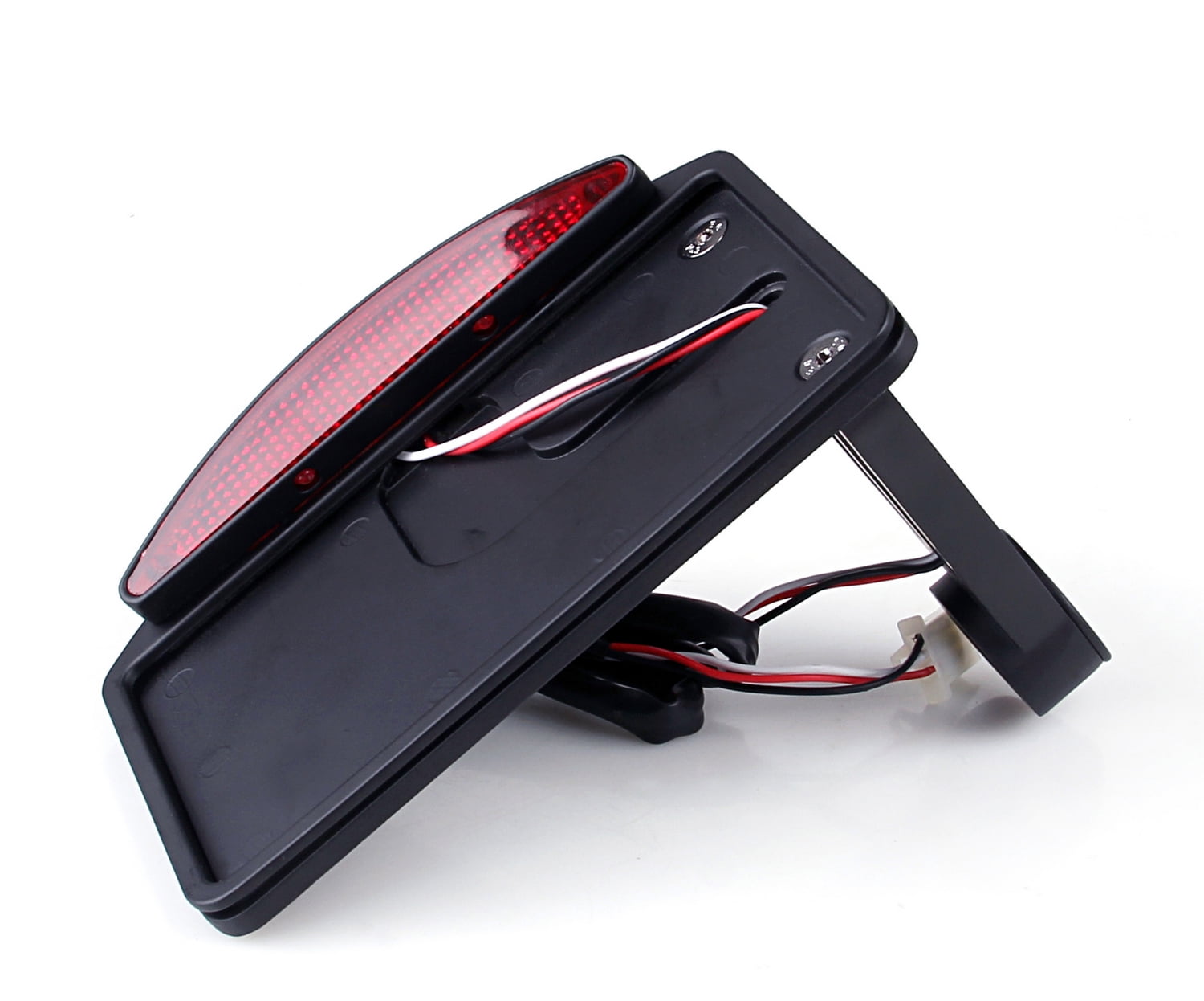 Side Mount License Plate LED Tail brake light For Harley Customs ...