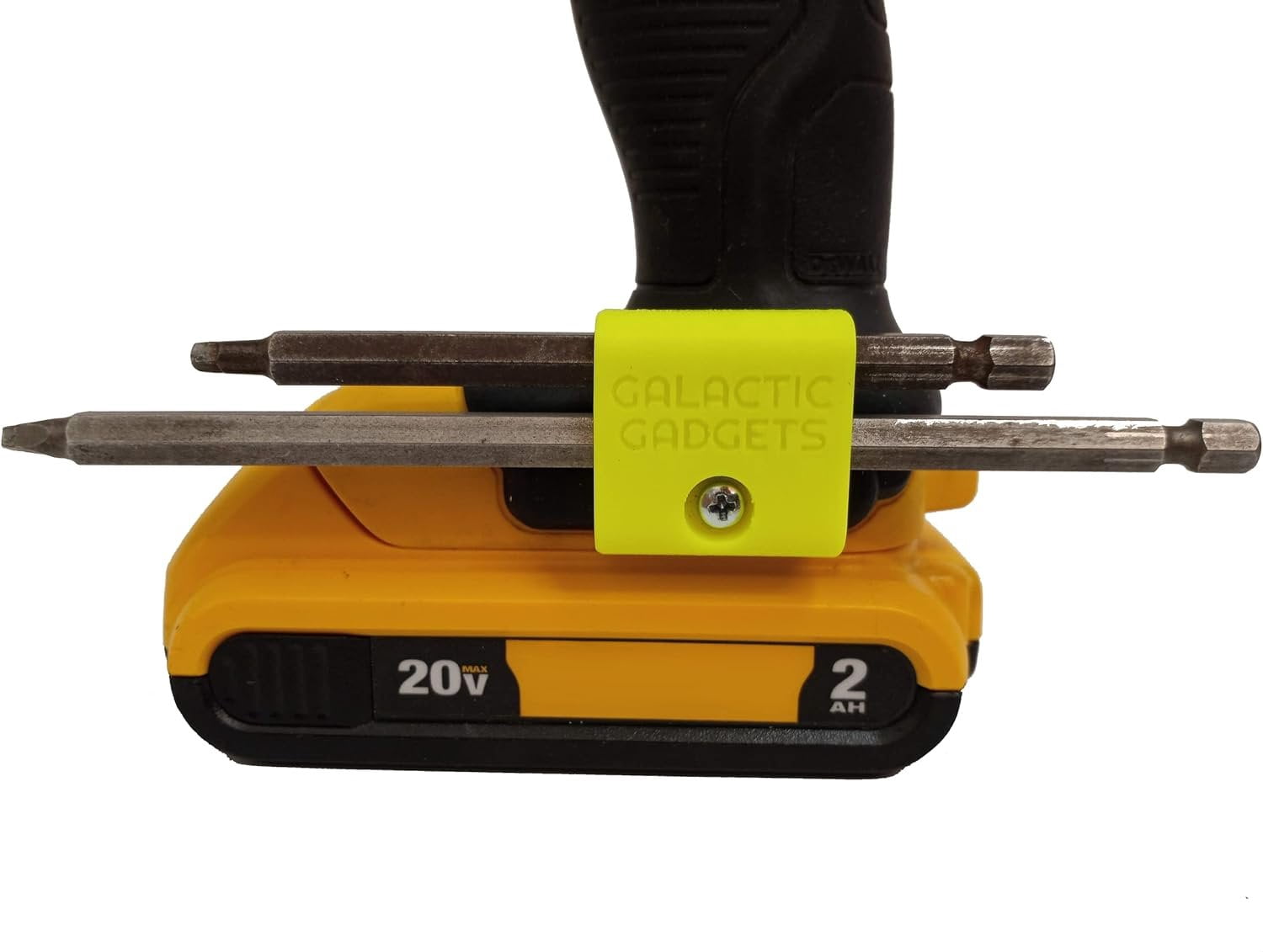 Side Mount MAGNETIC Bit Holder for Dewalt 20V or Craftsman V20 Drill or ...