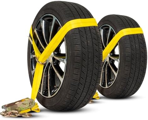 Side Mount Wheel Net with Ratchet and Chain Extension, Easy to Use ...