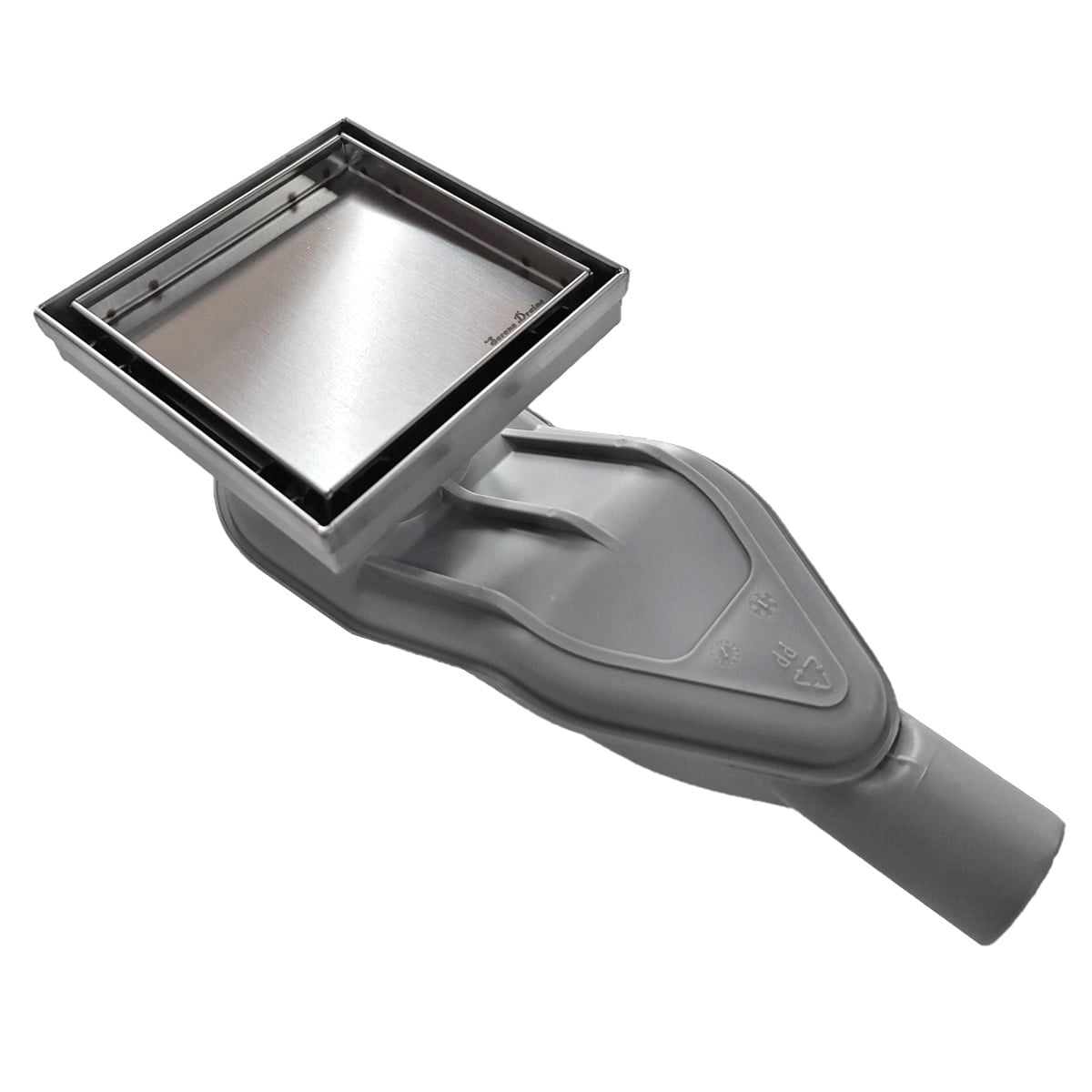 SereneDrains Side Outlet Discharge Converter 1.5" to 2" with 5 Inch 304 ...