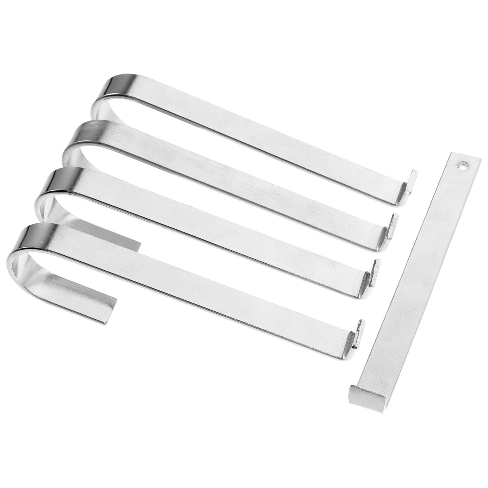 Side Panel Hook Clothes Rack Heavy Duty Hanger Siding Clips Hooks Steel ...