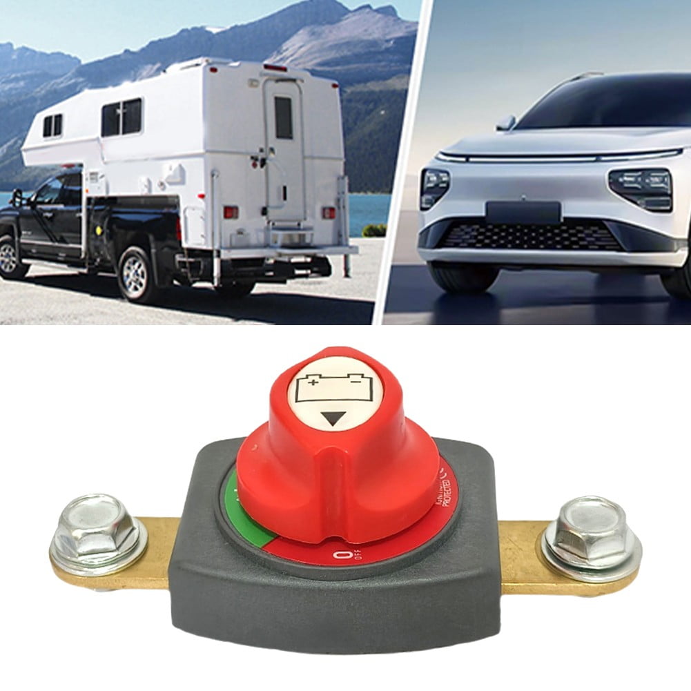 Side Post Battery Switch 275A 12-48V Battery Power Cut Master Switch ...