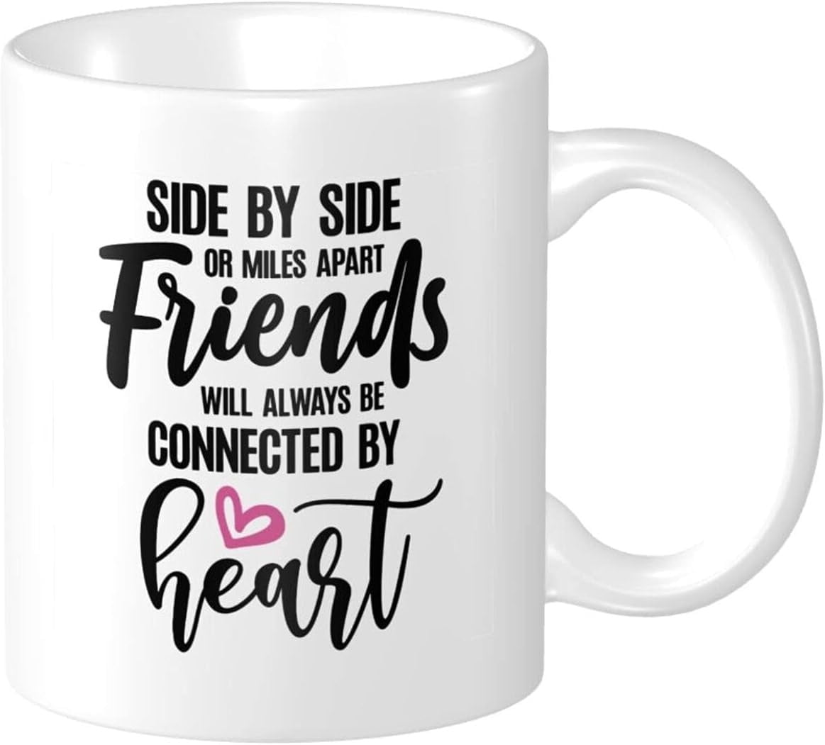 Side By Side or Miles Apart, Friends Will Always Be Connected by Heart ...