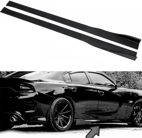 Side Skirts Extension Fit for Charger RT SRT SXT 2006-2022 Rocker Panel ...