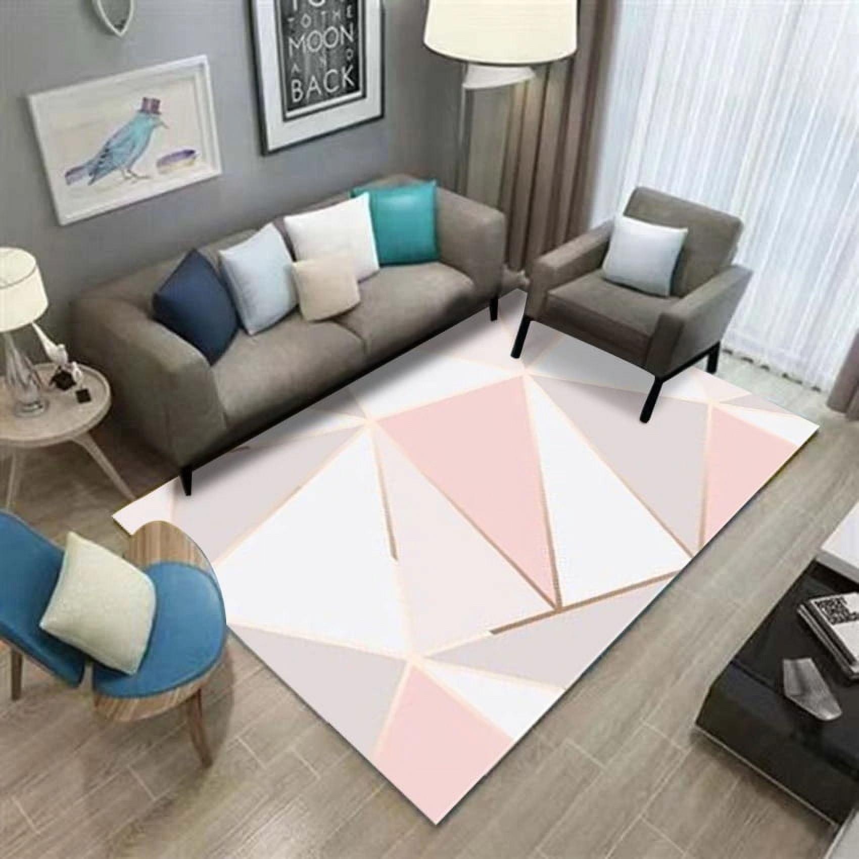 Side Table Living Room Large Carpet 3D Print Psychedelic Geometric ...
