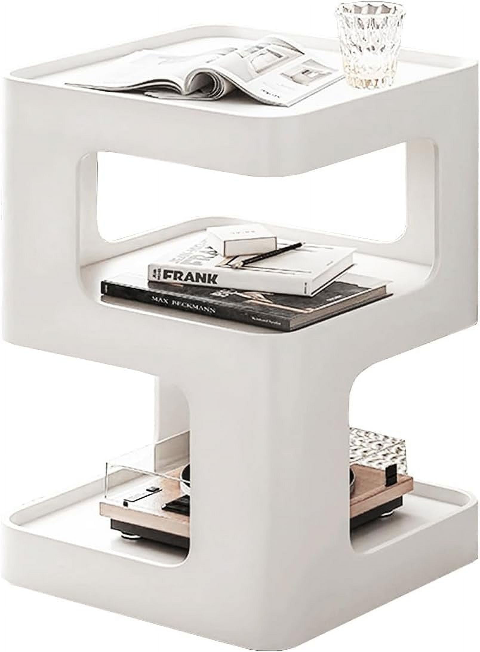 Side Table,Modern end Table,Metal nightstand,Bedside Tables,Accent ...