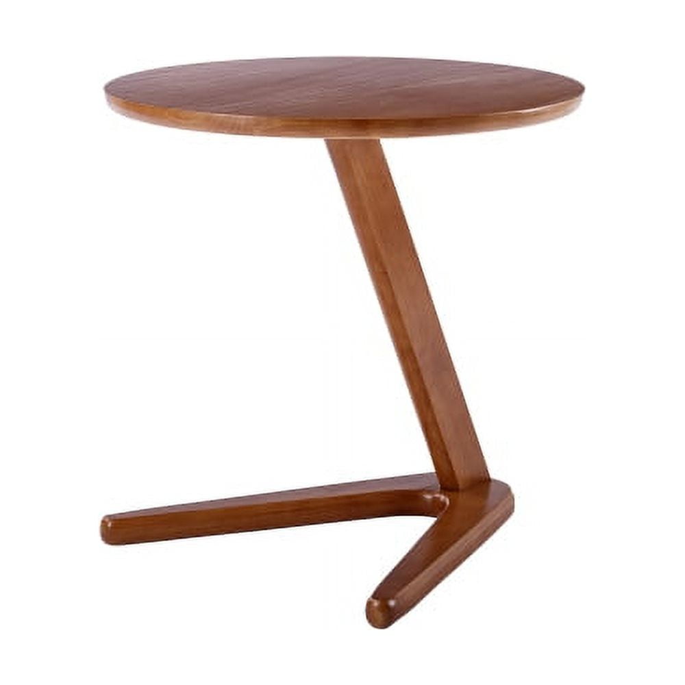 Side Table Round, Small Accent Table Modern End Table for Living Room ...