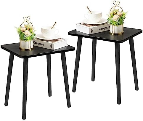 Side Table, Small End Table Accent Table Living Room Bedroom Balcony ...