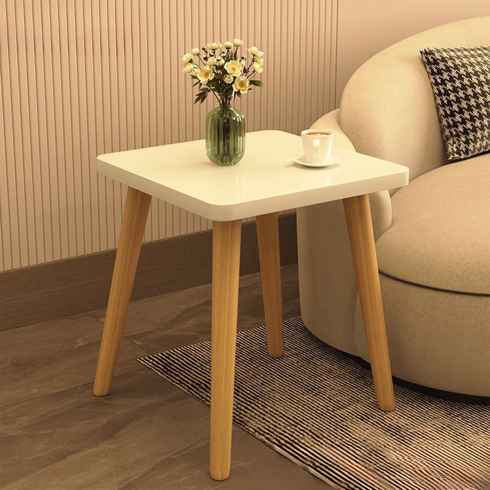 Side Table, Small End Table Accent Table Living Room Bedroom Balcony ...