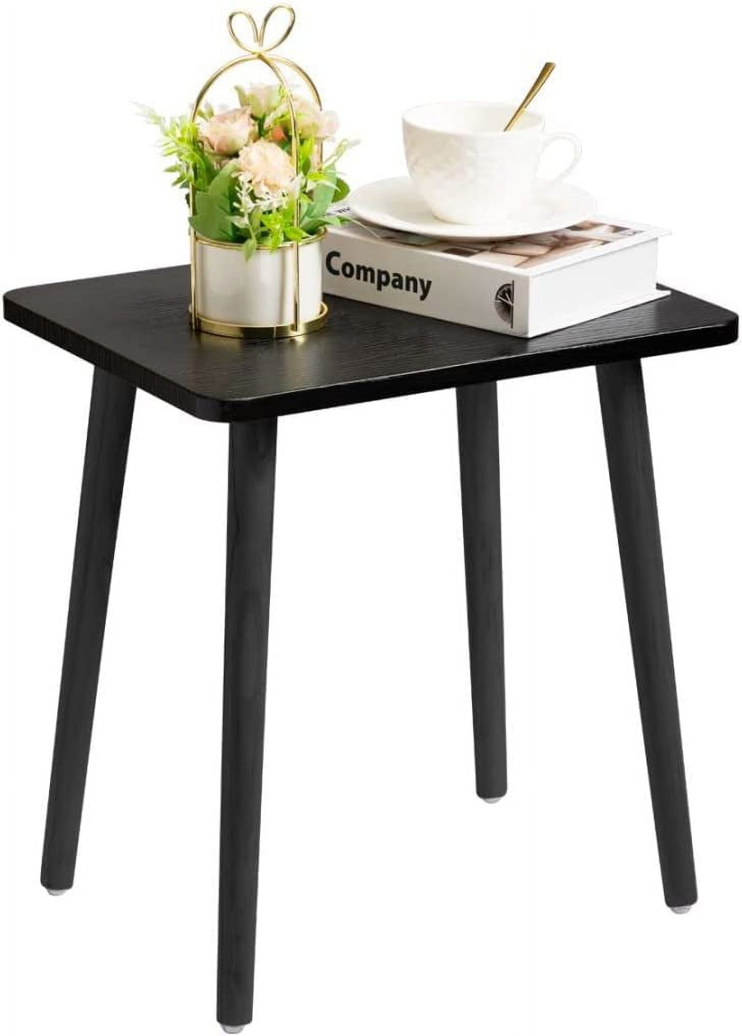Side Table, Small End Table Accent Table Living Room Bedroom Balcony ...