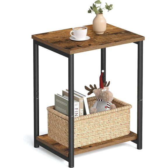 BSYEIO Round Side Table End Table Small Drink Table for Small Spaces ...