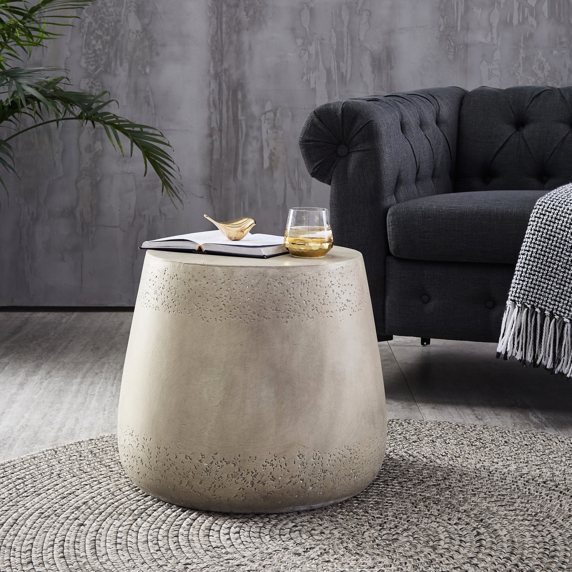 Side Table for Relaxing | Creates Relaxing Atmosphere, Holds Magazines ...