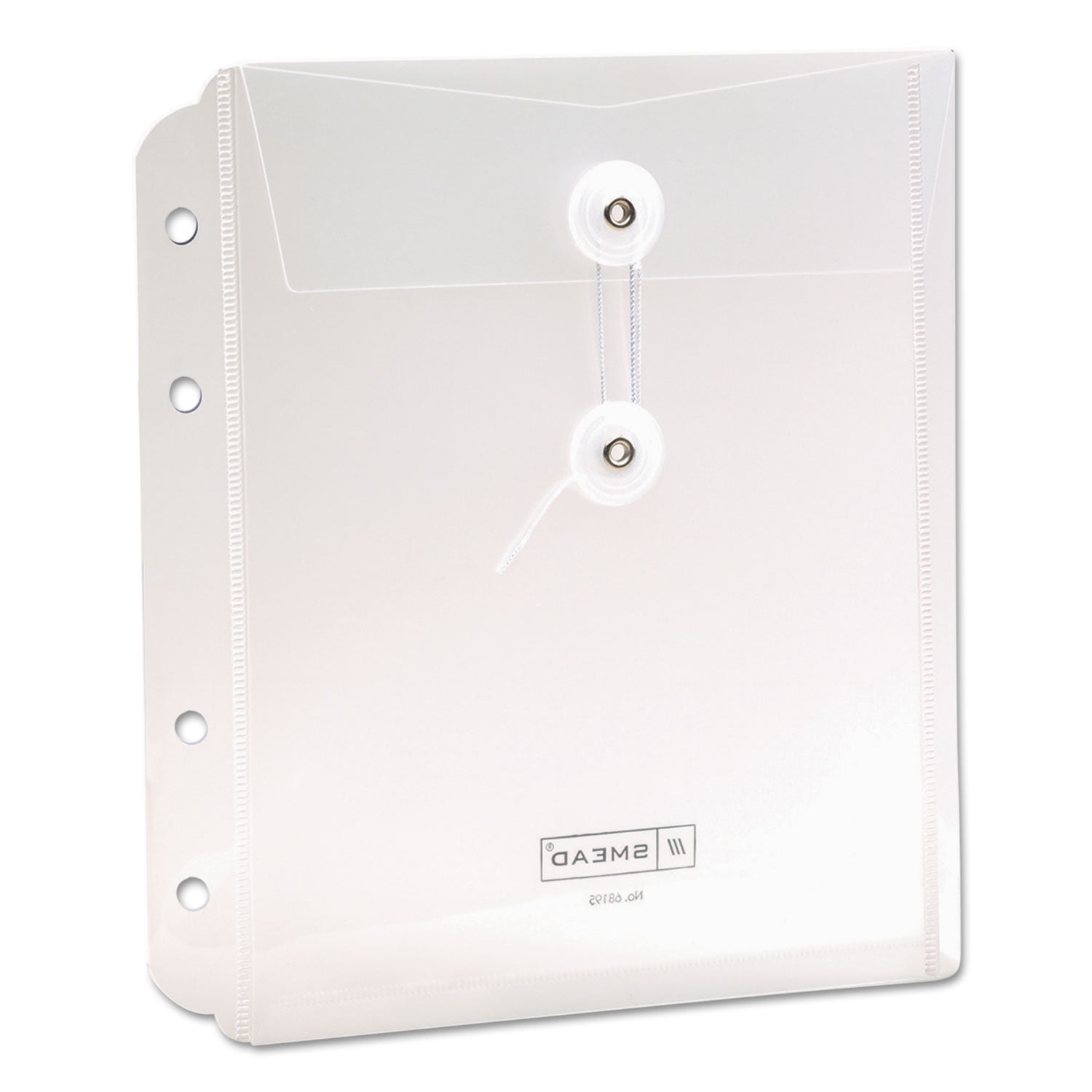 Side/Top Loading Envelope, Jacket, 8 1/2 x 7, Poly, Opaque Clear, 5 ...