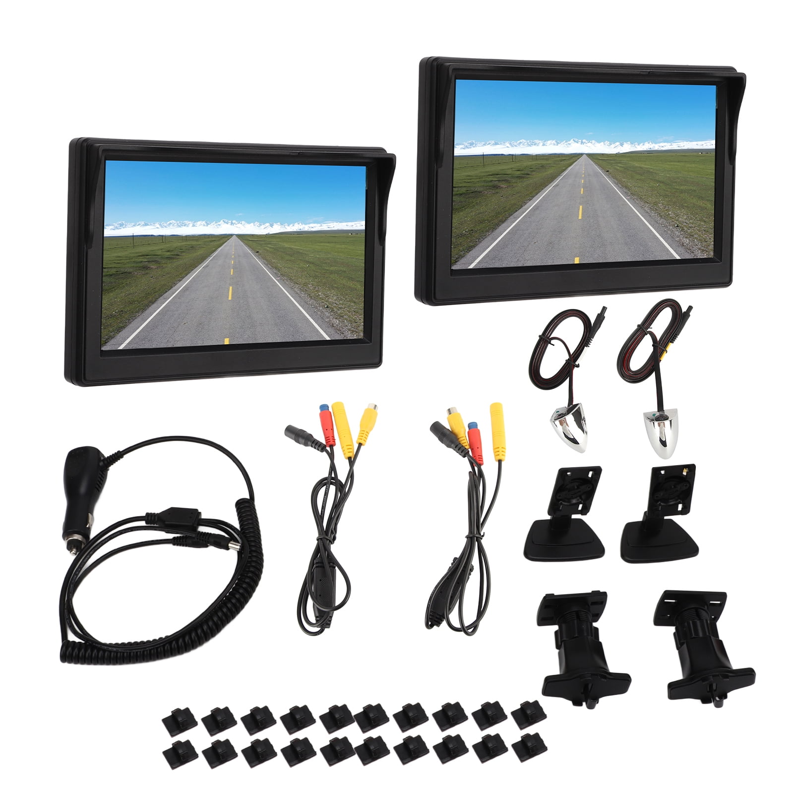 Side View Camera DC12V?24V 5inch TFT LCD Backup Camera System Kit ...