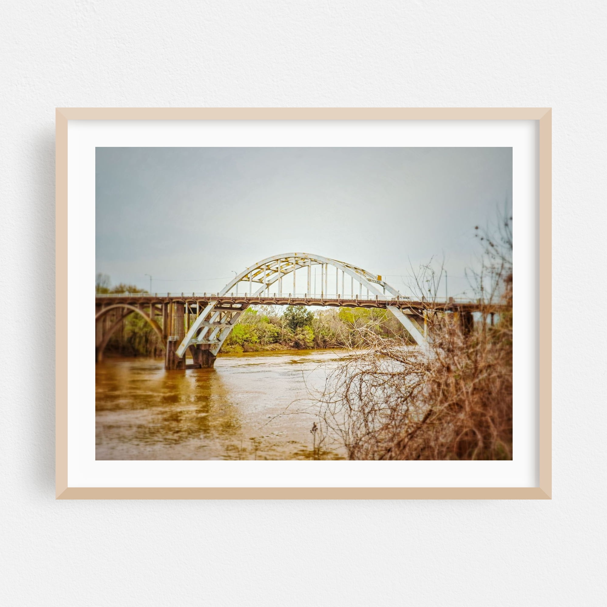 Side View of the Edmund Pettus Bridge - Selma Alabama Photography ...