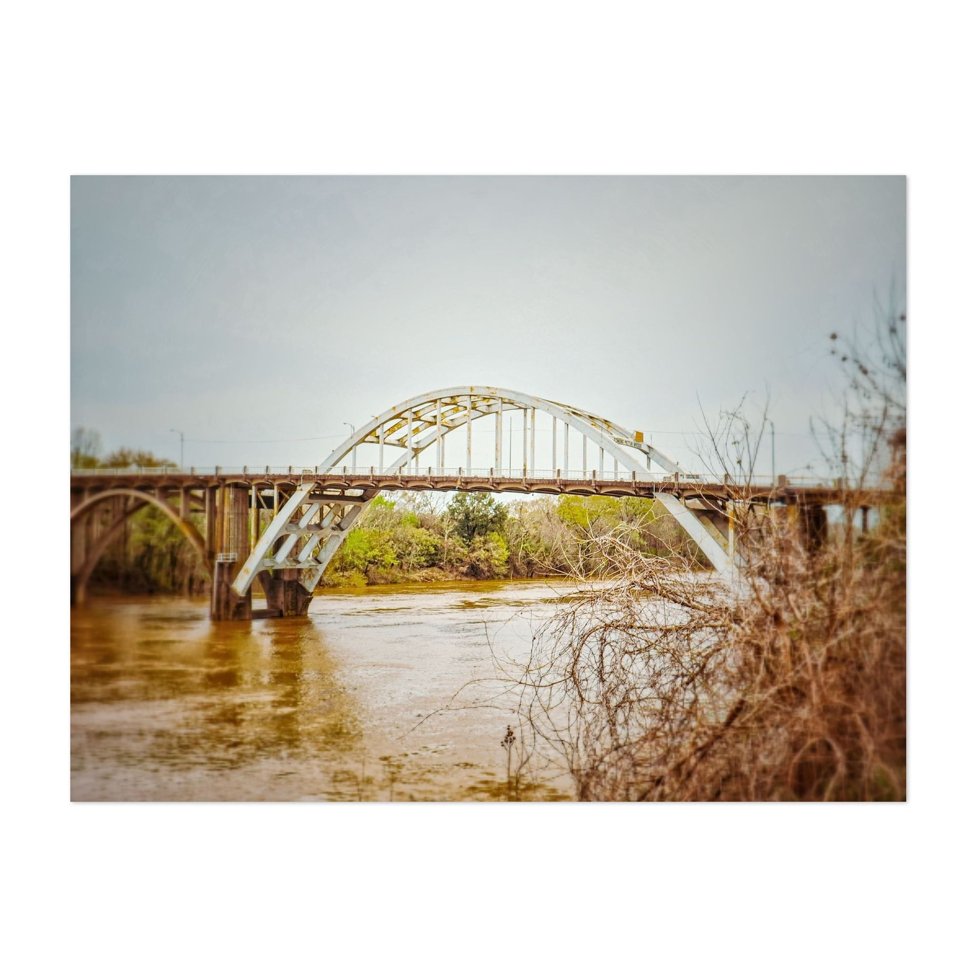 Side View of the Edmund Pettus Bridge - Selma Alabama Photography ...