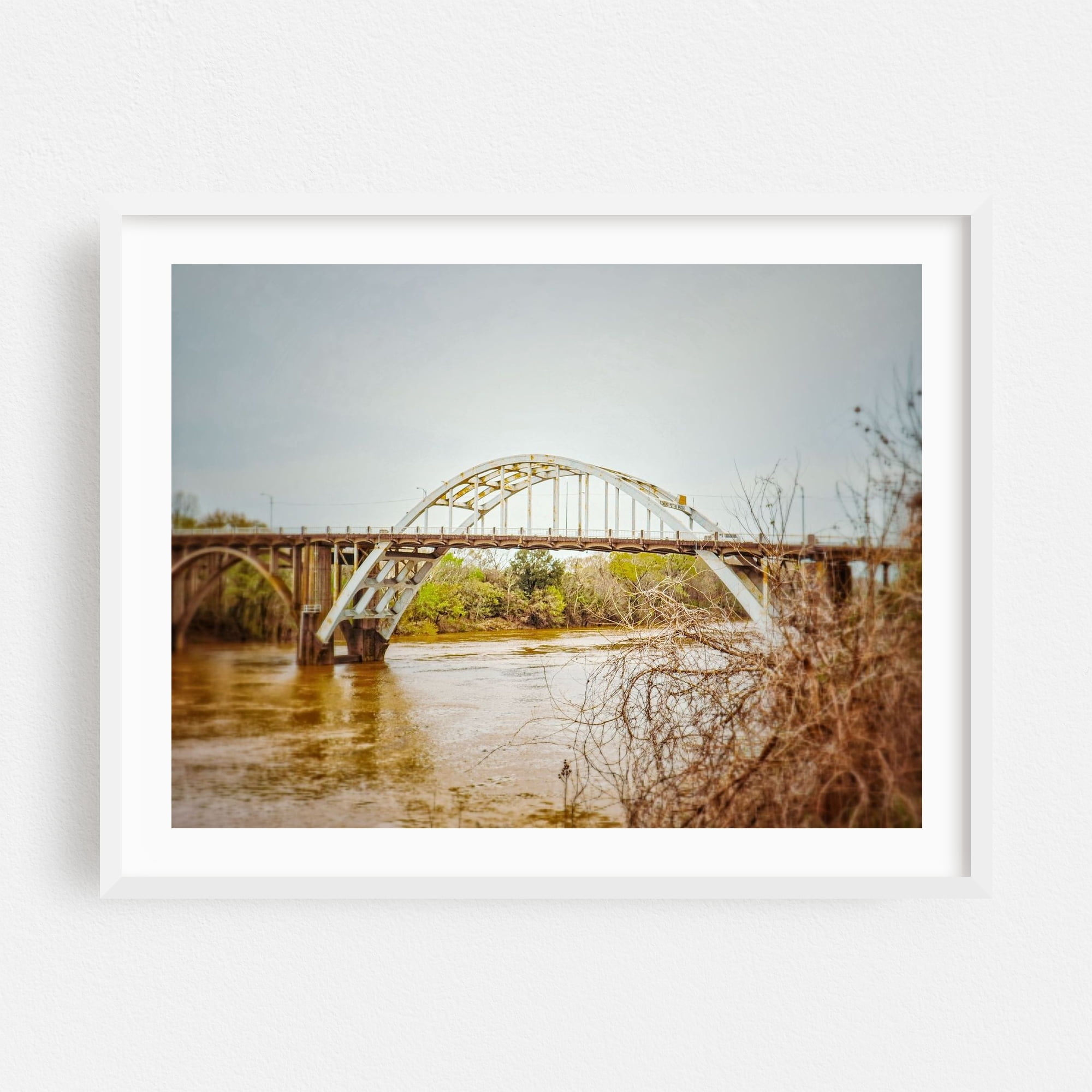Side View of the Edmund Pettus Bridge - Selma Alabama Photography ...