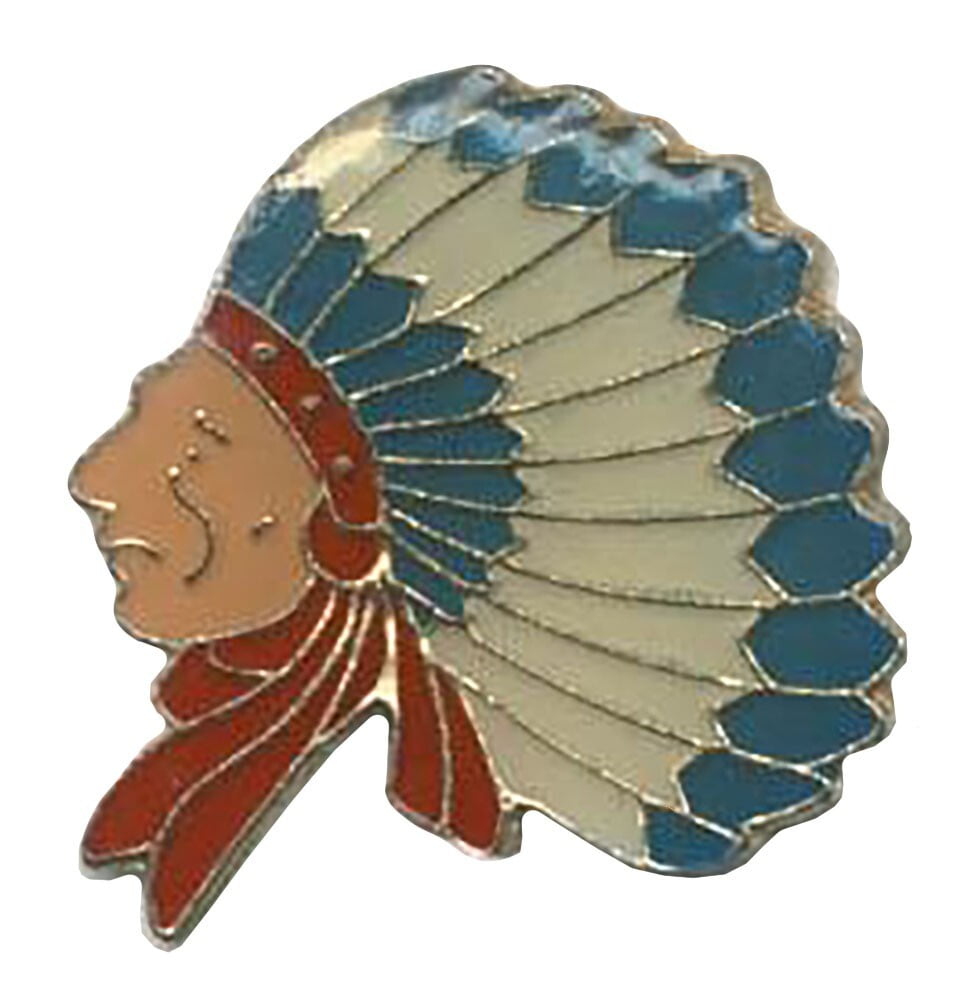 Side View Indian Chief Head Bike Motorcycle Hat Cap Lapel Pin HP90 ...