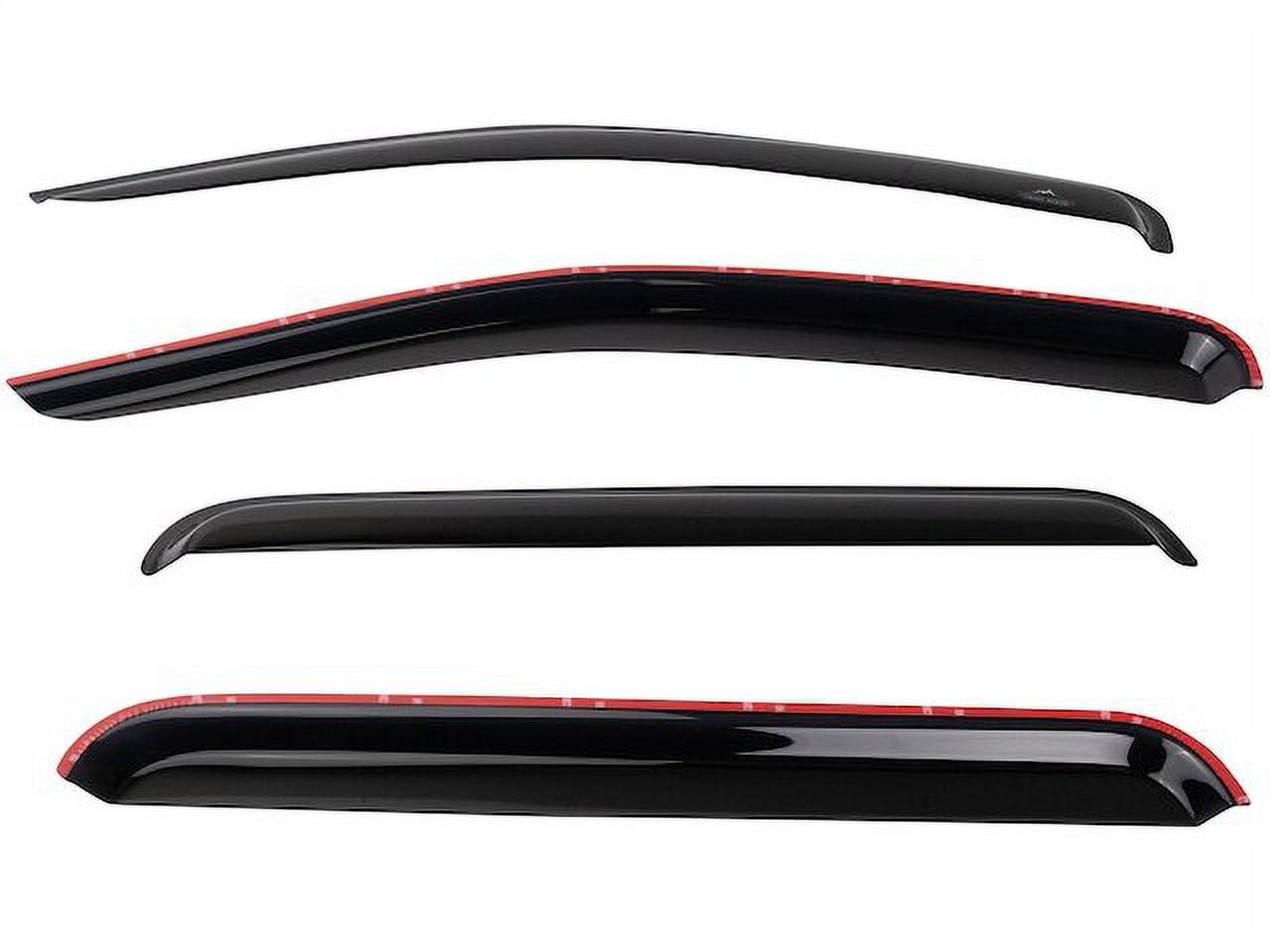 Side Window Deflector 4 Piece Set - Compatible with 2005 - 2020 Nissan ...