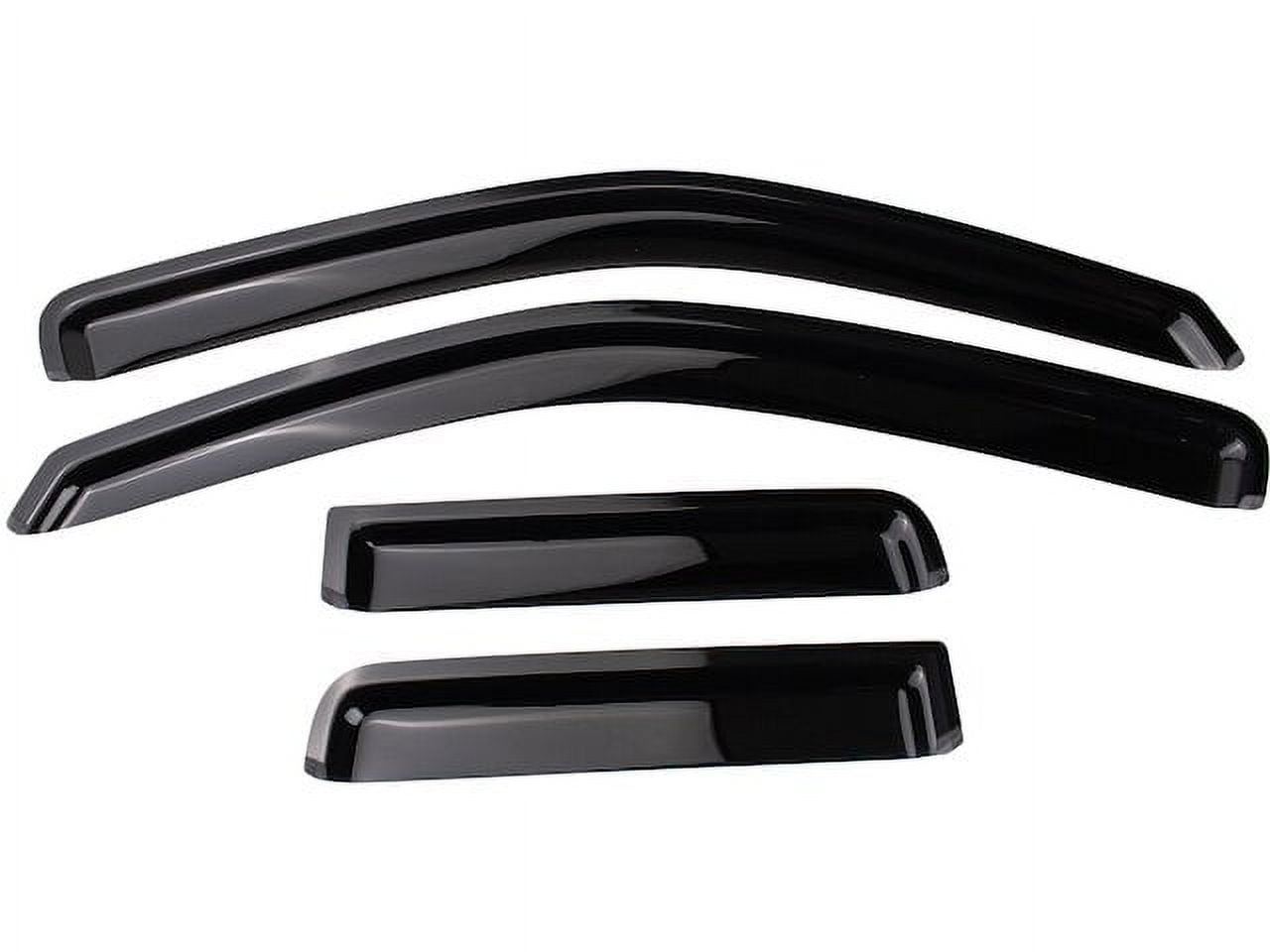 Side Window Deflector 4 Piece Set - Compatible with 2005 - 2021 Nissan ...