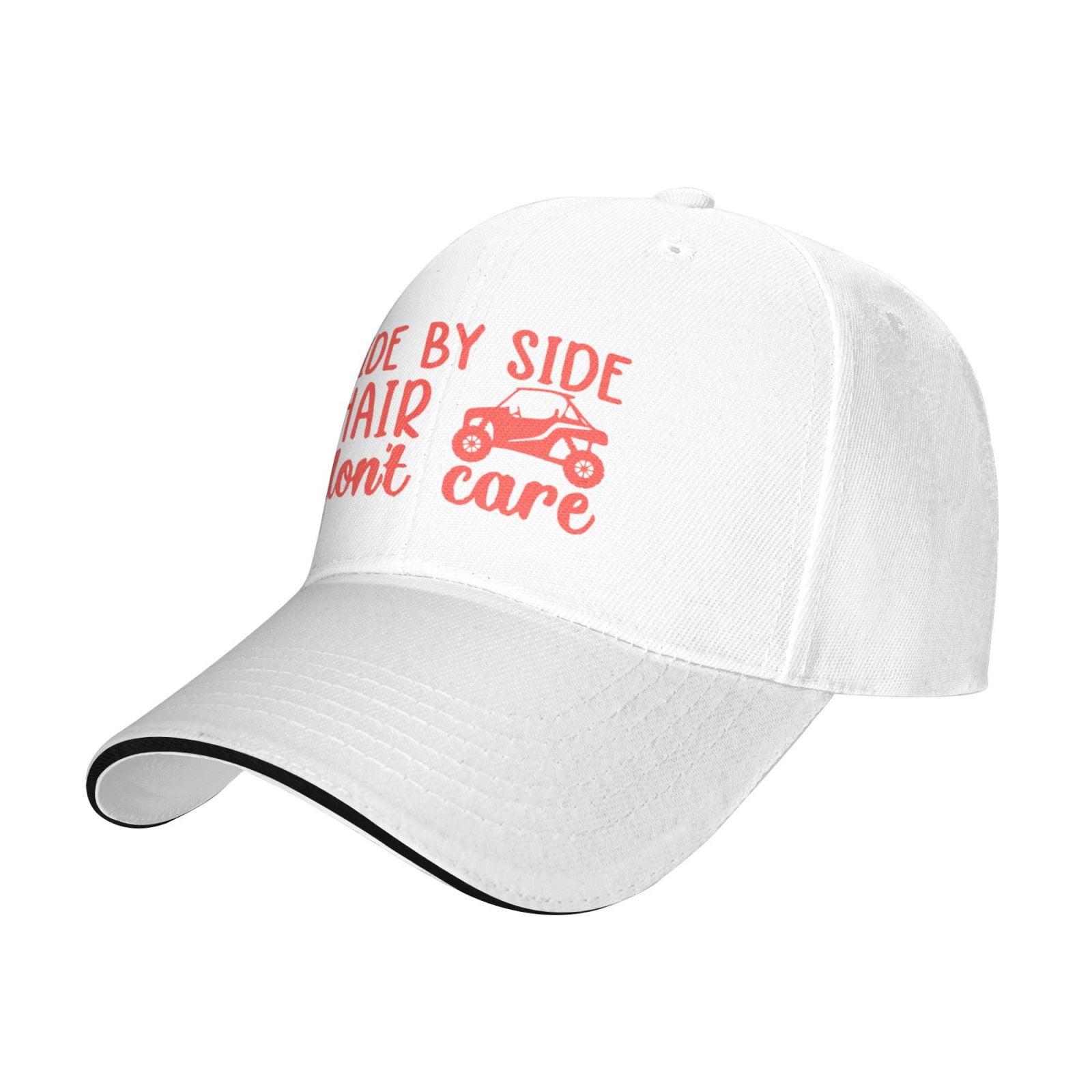 Side by Side Hair Don't Care Baseball Caps Unisex Hats Classic ...