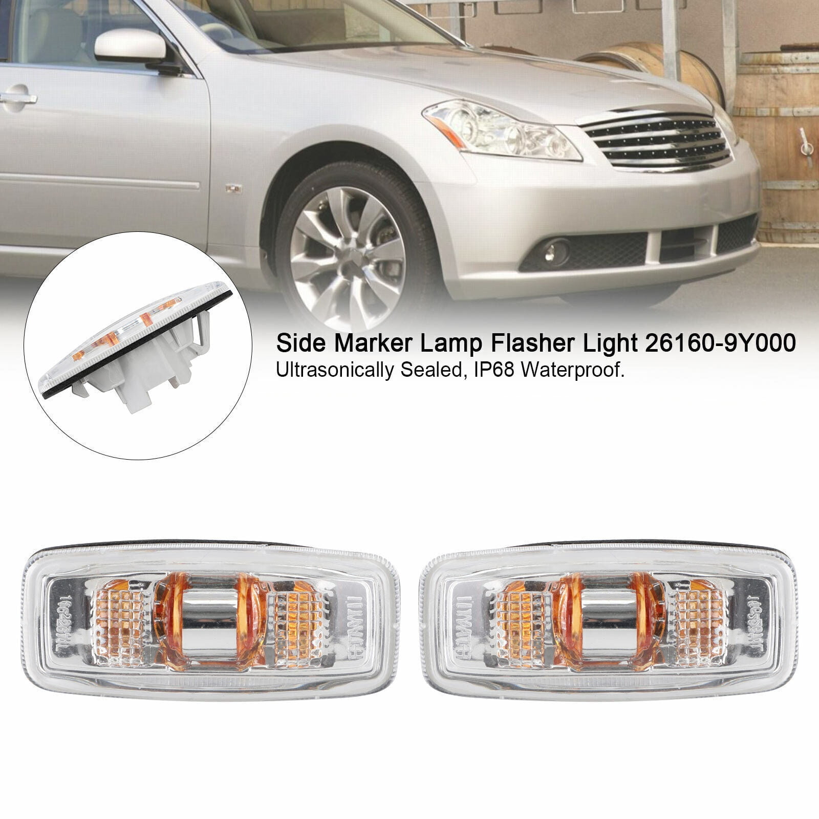Side marker light flash 26160-9Y000 suitable for Infiniti M35 M45 2006 ...