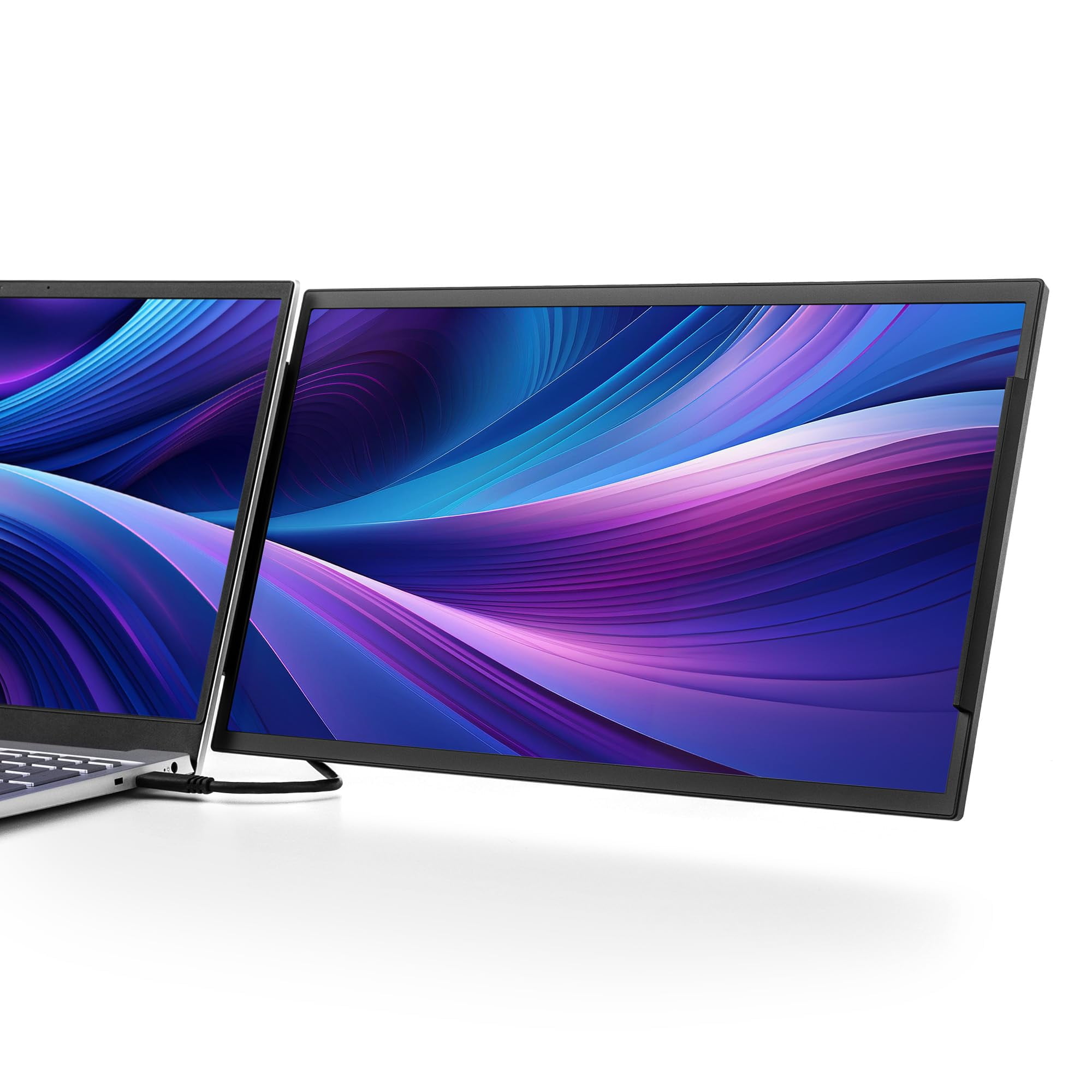 SideTrak Swivel 14" Patented Attachable Portable Monitor for Laptop ...