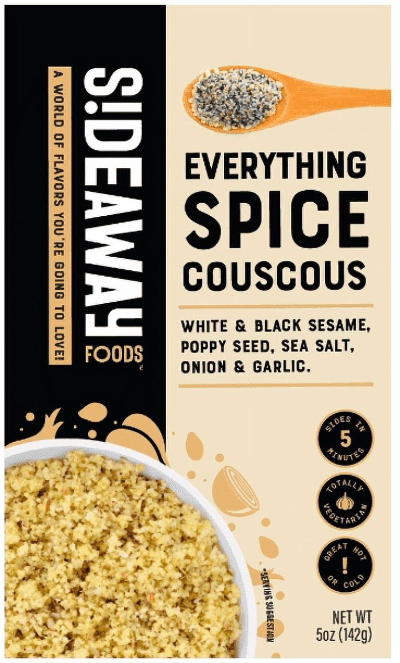 Sideaway Foods All Natural Everything Spice Couscous 5oz (Pack of 6 ...