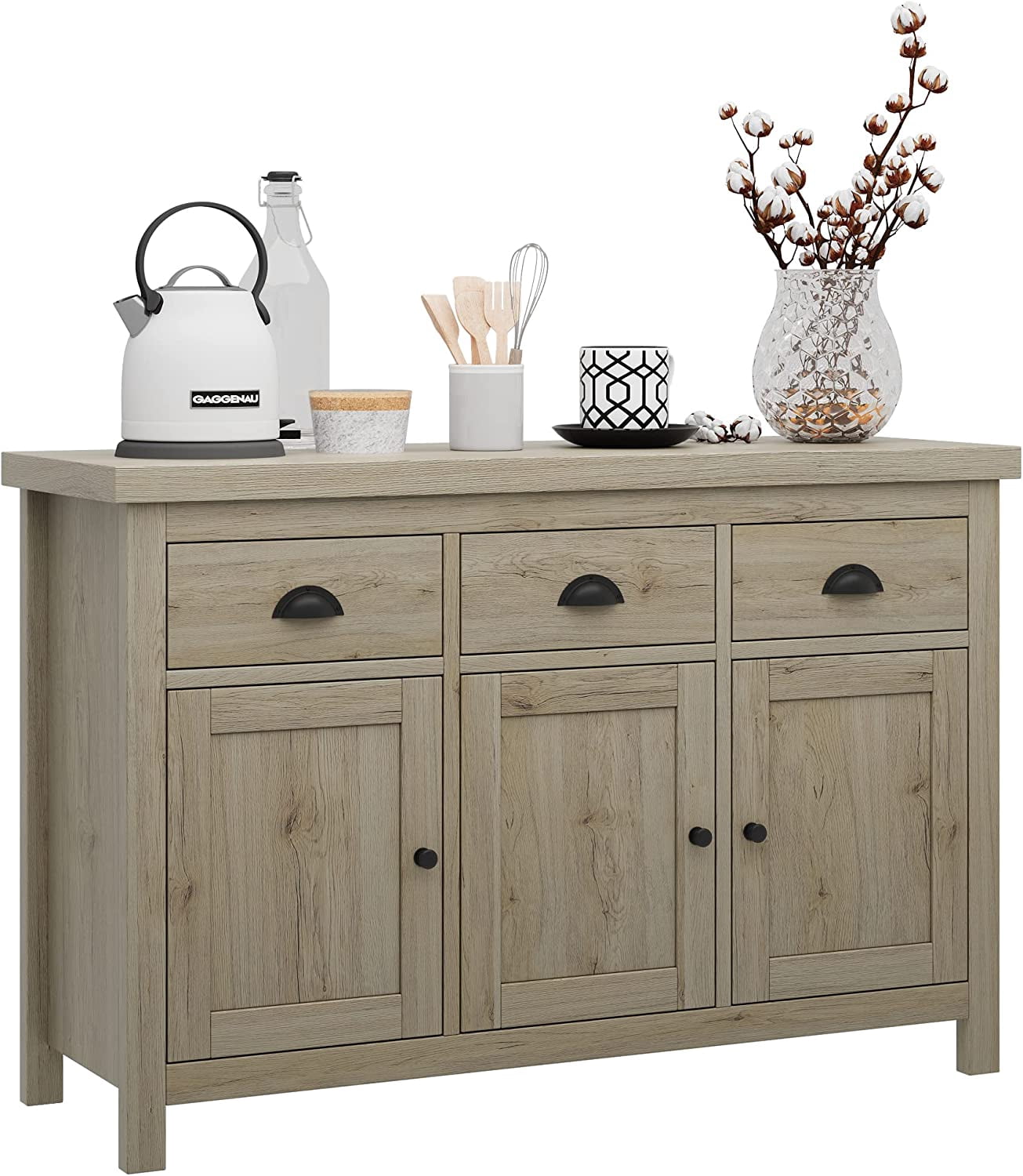 Sideboard Buffet Cabinet Kitchen Storage Cabinet Modern Console Cabinet ...