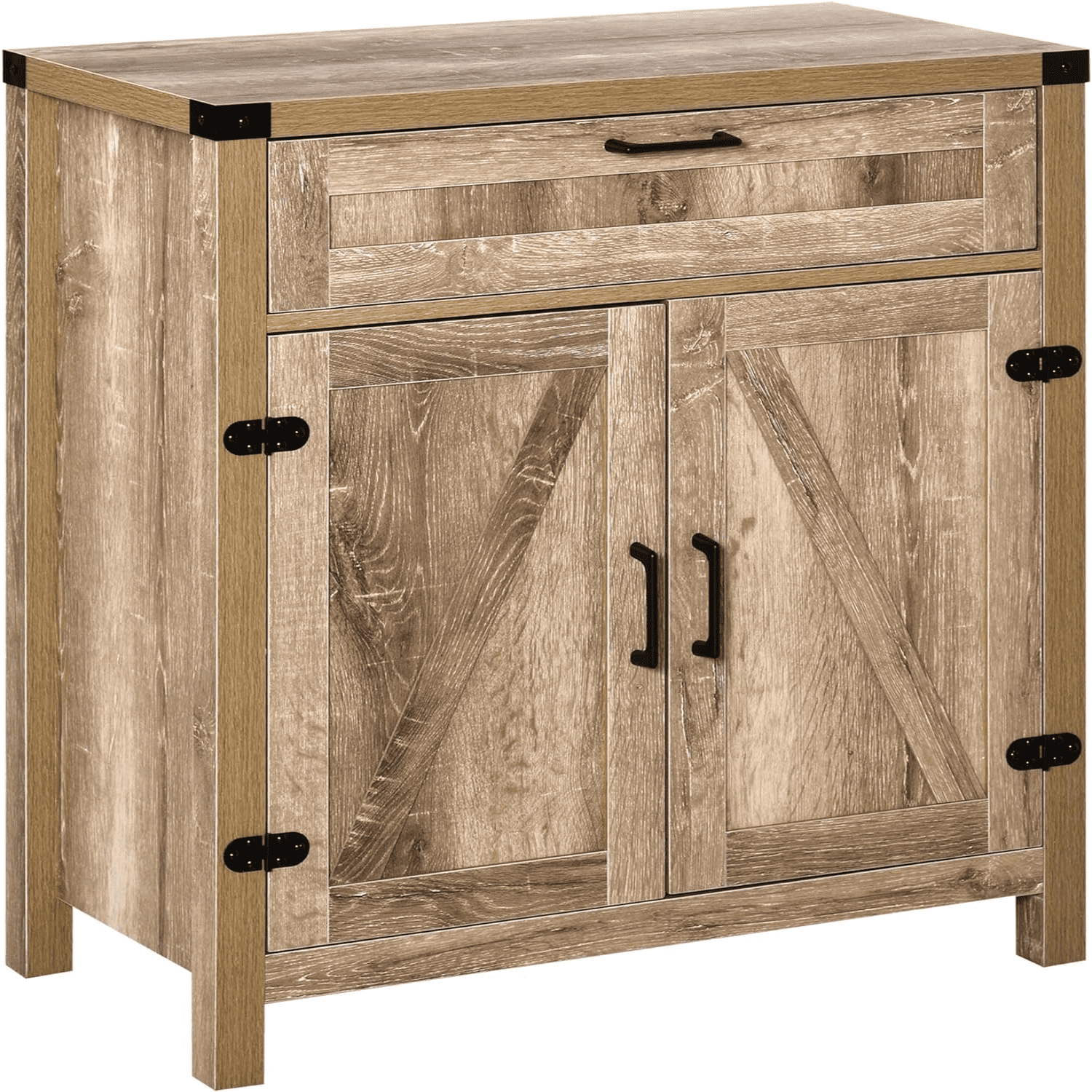 Sideboard Buffet Cabinet with Drawer Modern Farmhouse Kitchen Cabinet ...