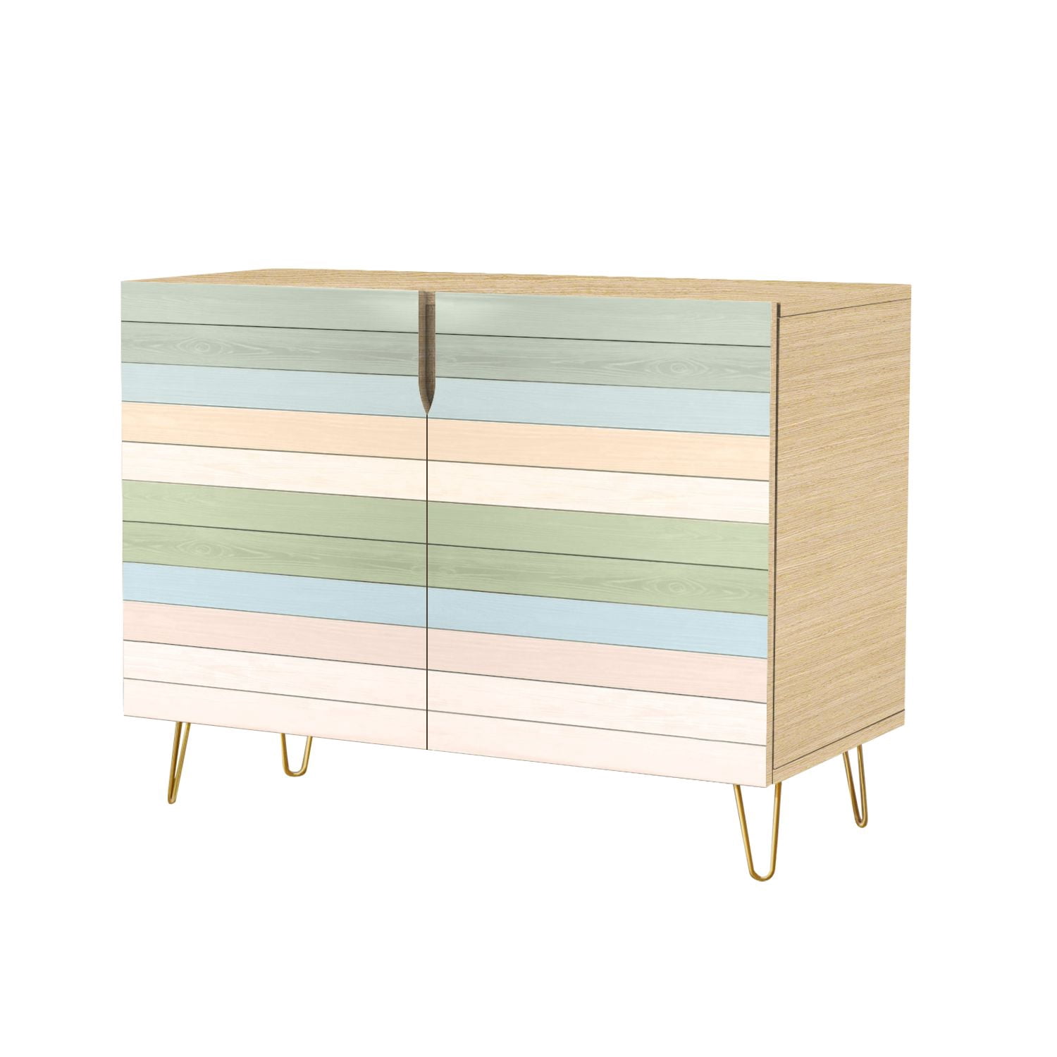 Sideboard Buffet Cabinet with Storage Seamless Beach Wood Textures ...