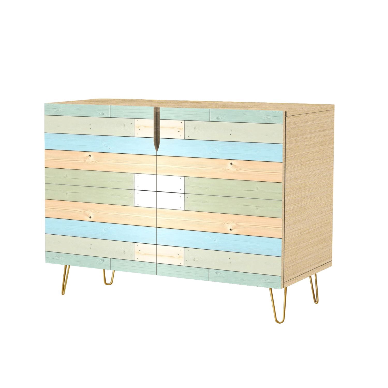 Sideboard Buffet Cabinet with Storage Seamless Beach Wood Textures ...