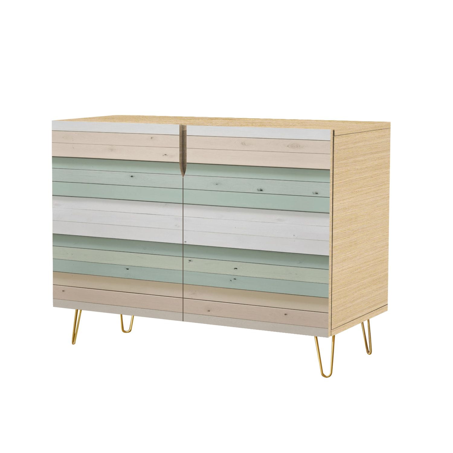 Sideboard Buffet Cabinet with Storage Seamless Beach Wood Textures ...