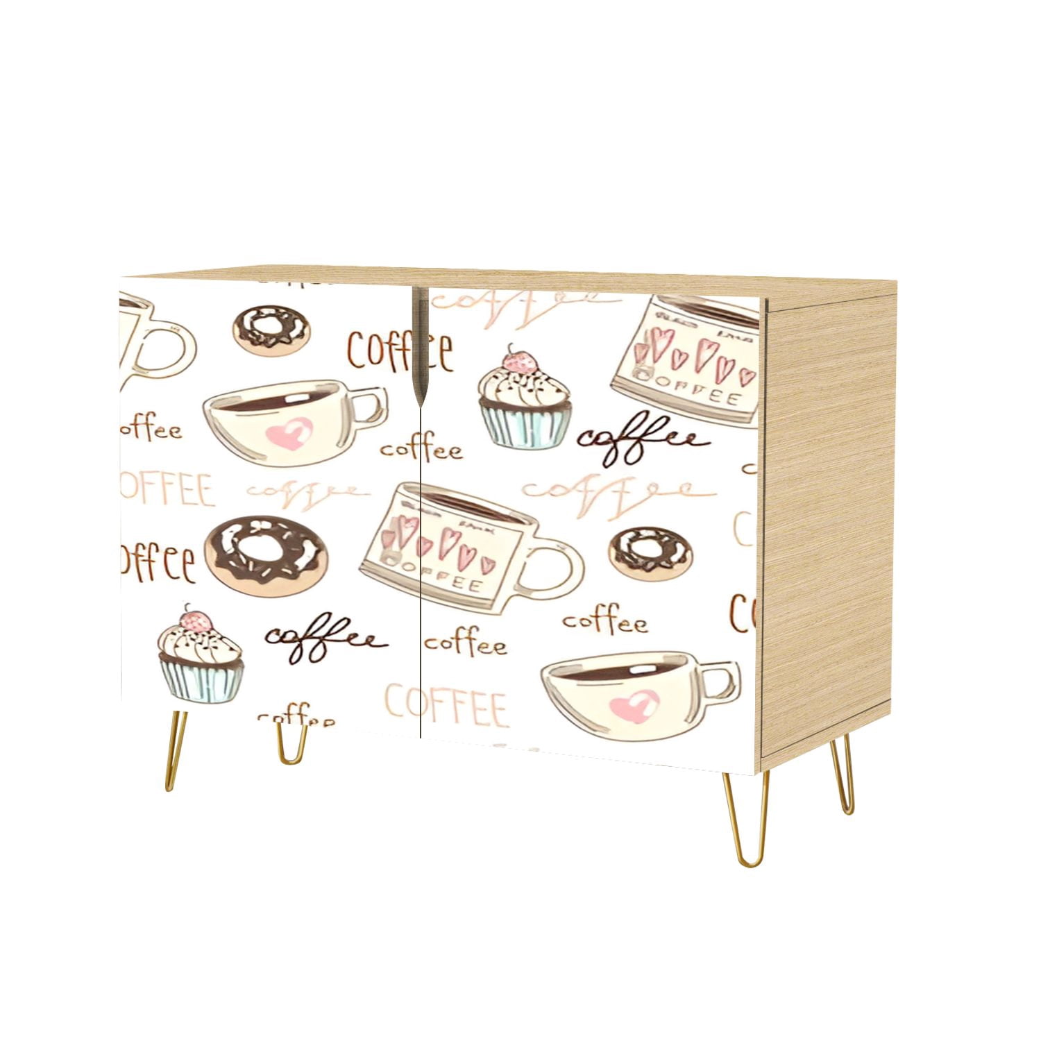 Sideboard Buffet Cabinet with Storage set collection design seamless ...