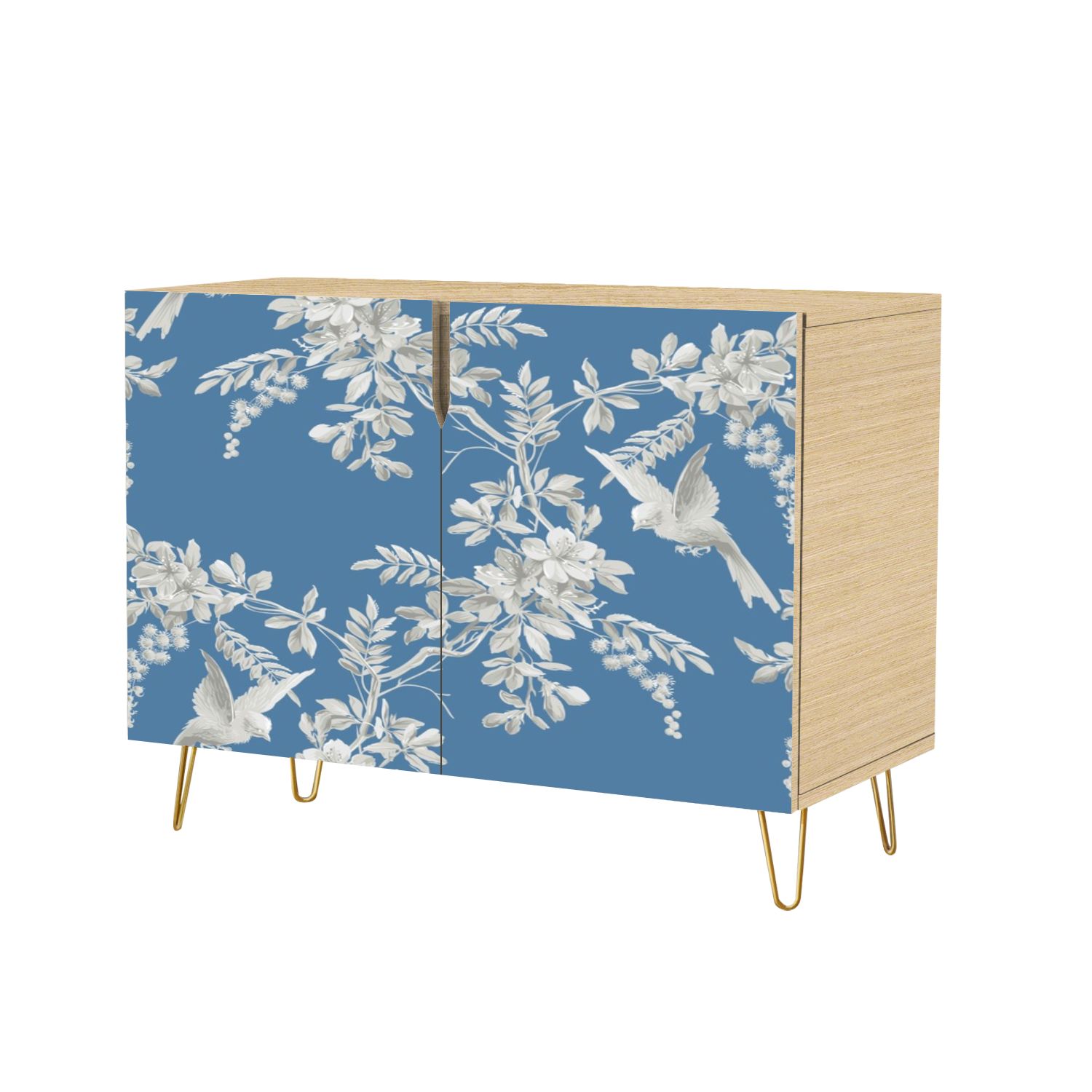 Sideboard Buffet Cabinet with Storage vintage monochrome seamless ...
