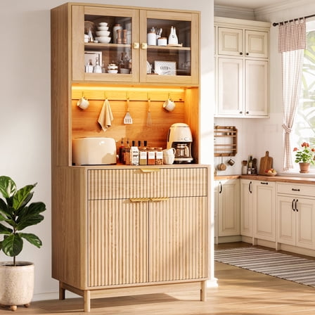 Coewske 42 inch Lockable Metal Storage Cabinet with 2 Shelves for ...