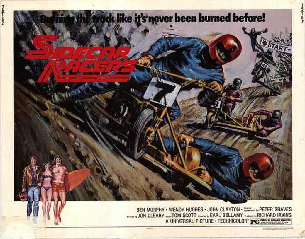 Sidecar Racers POSTER (22x28) (1975) (Half Sheet Style A) - Walmart.com