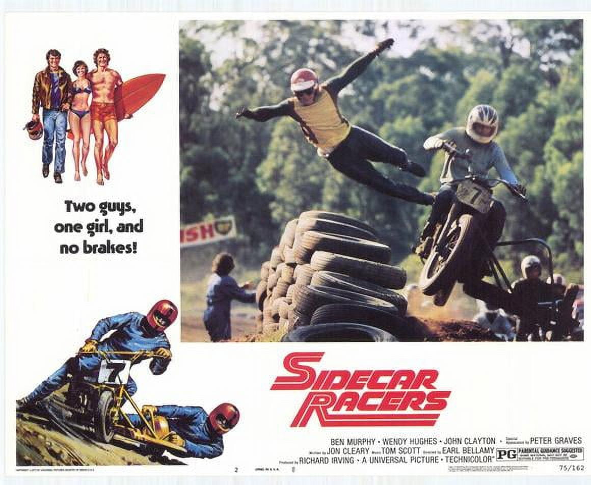 Sidecar Racers - movie POSTER (Style D) (11" x 14") (1975) - Walmart.com