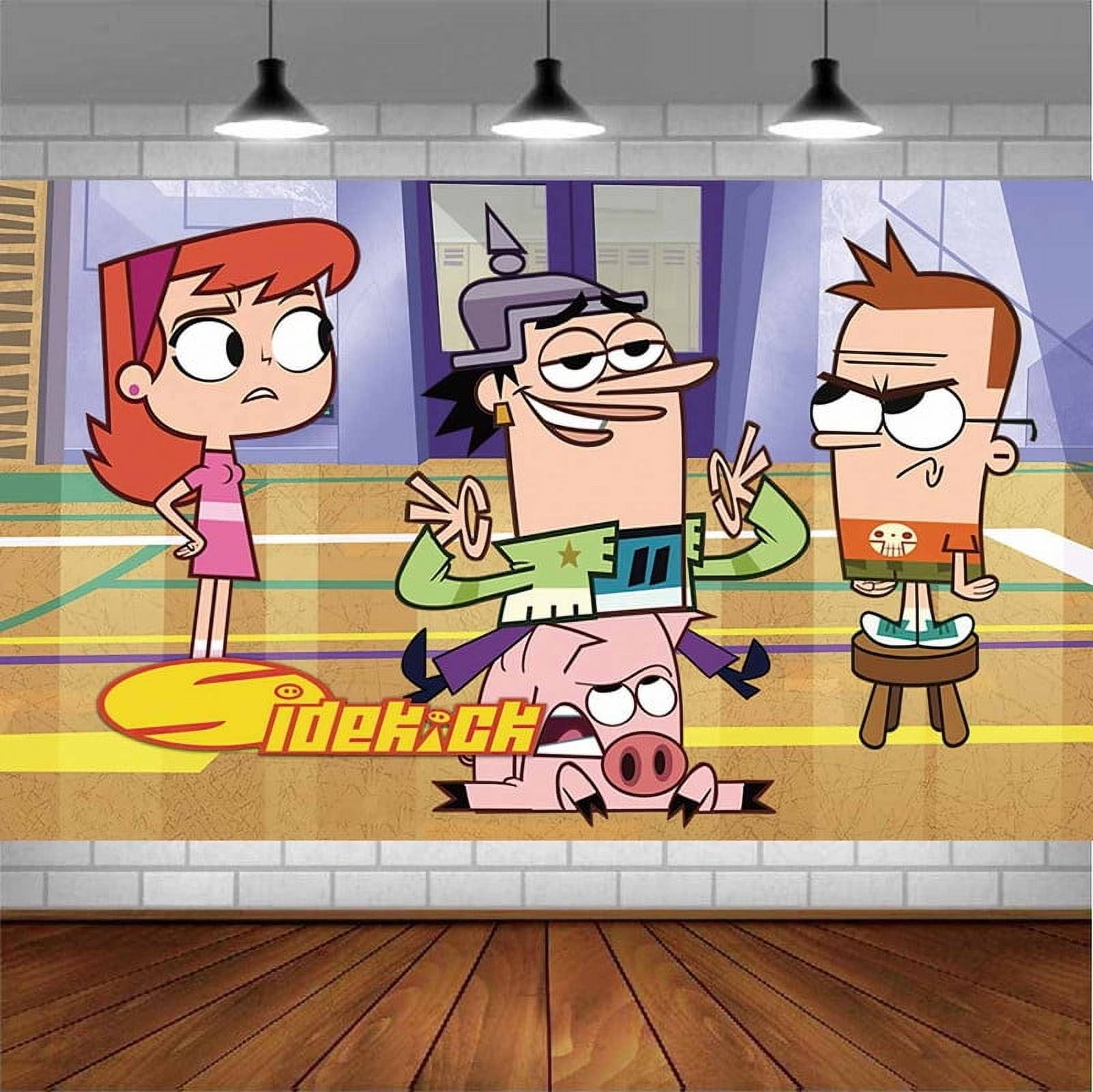 Sidekick Backdrop Banner Party Supplies Poster Movie Theme Background ...