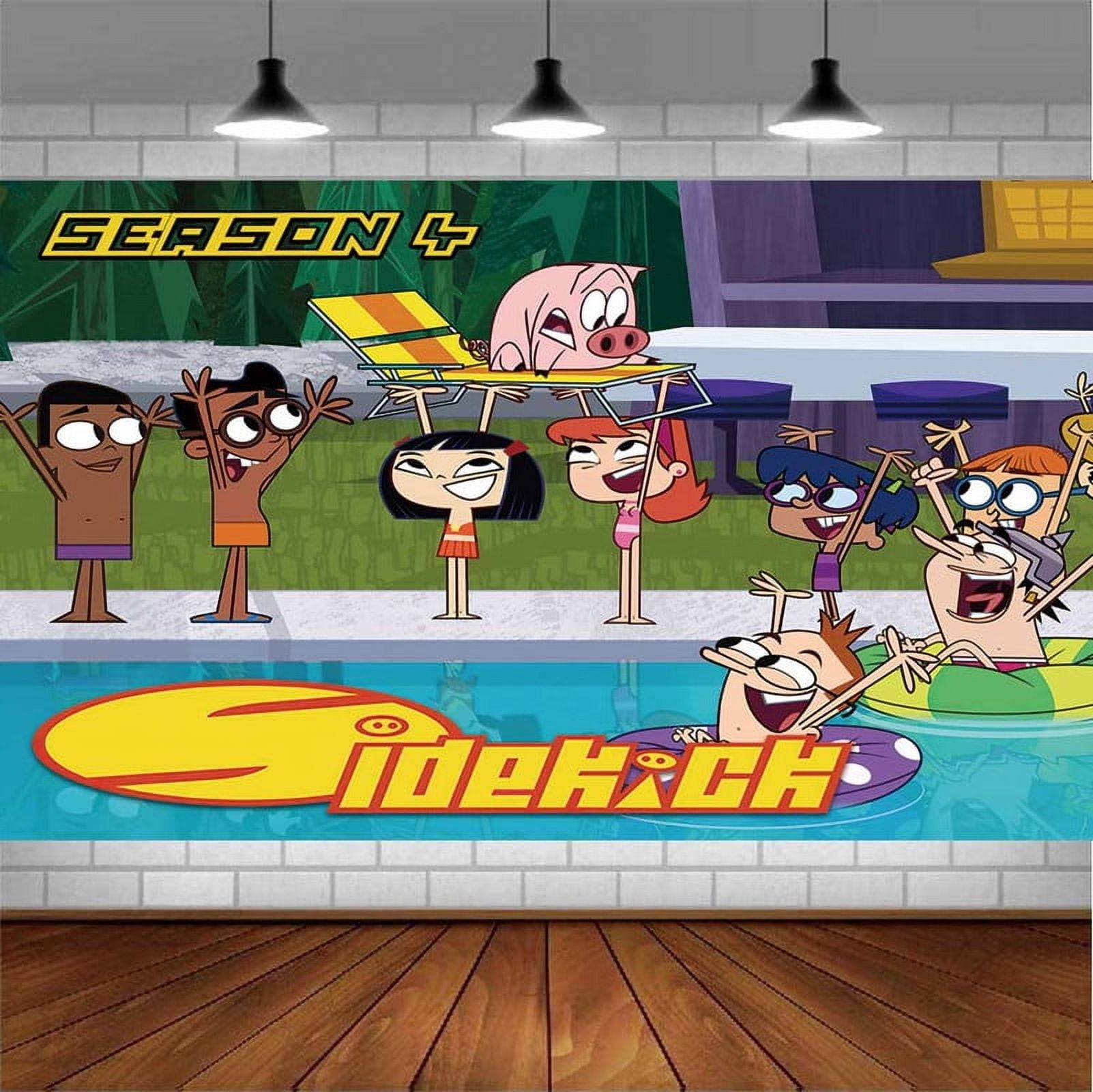 Sidekick Backdrop Banner Party Supplies Poster Movie Theme Background ...