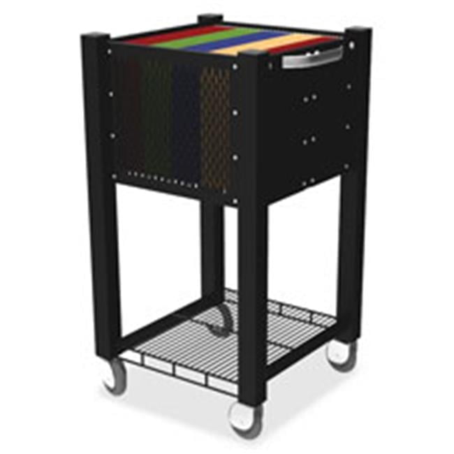 Sidekick File Cart- 13.75 in. x 15.5 in. x 26.25 in.- Black - Walmart.com