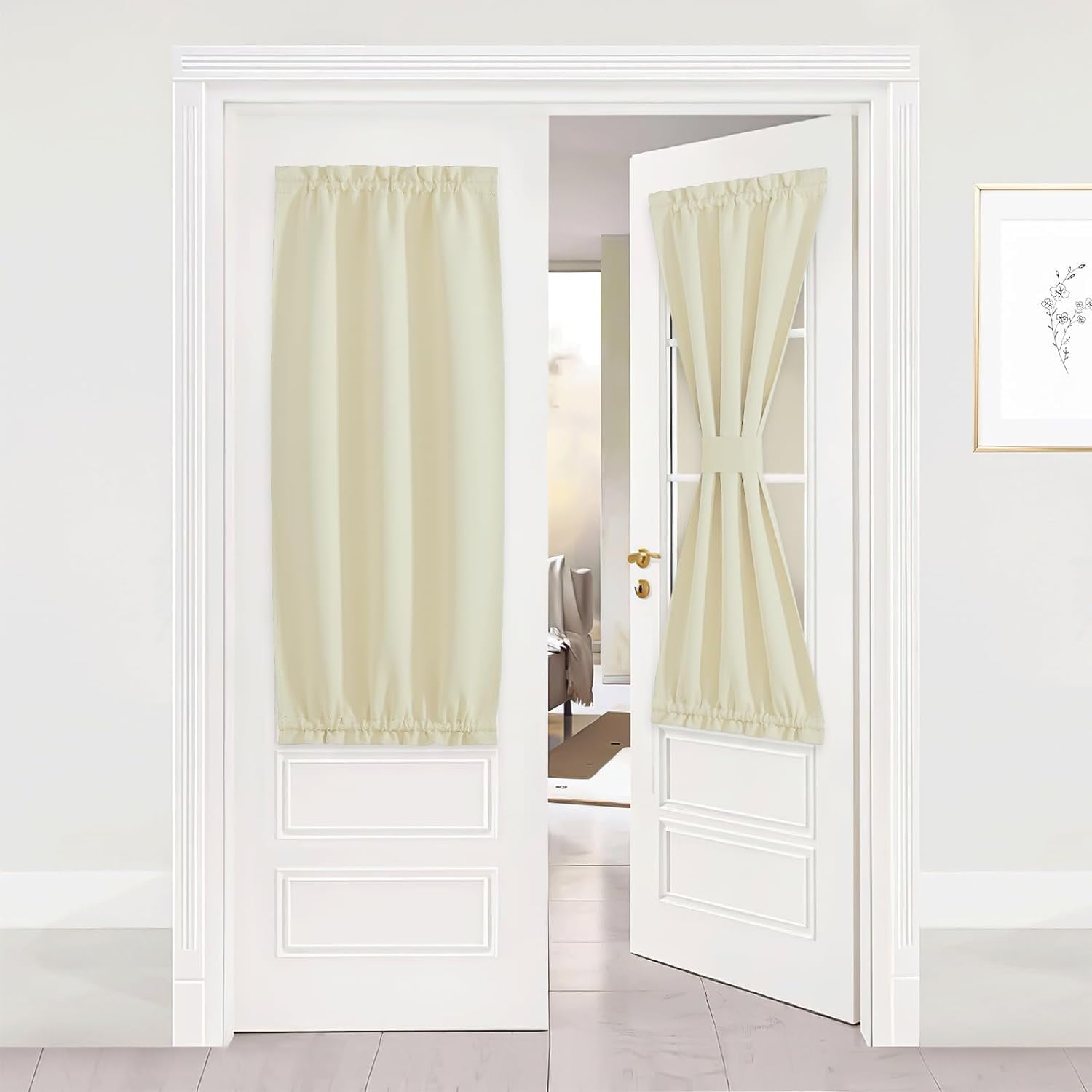Sidelight Door Curtains 50 Inches Long for Side Windows Thermal ...