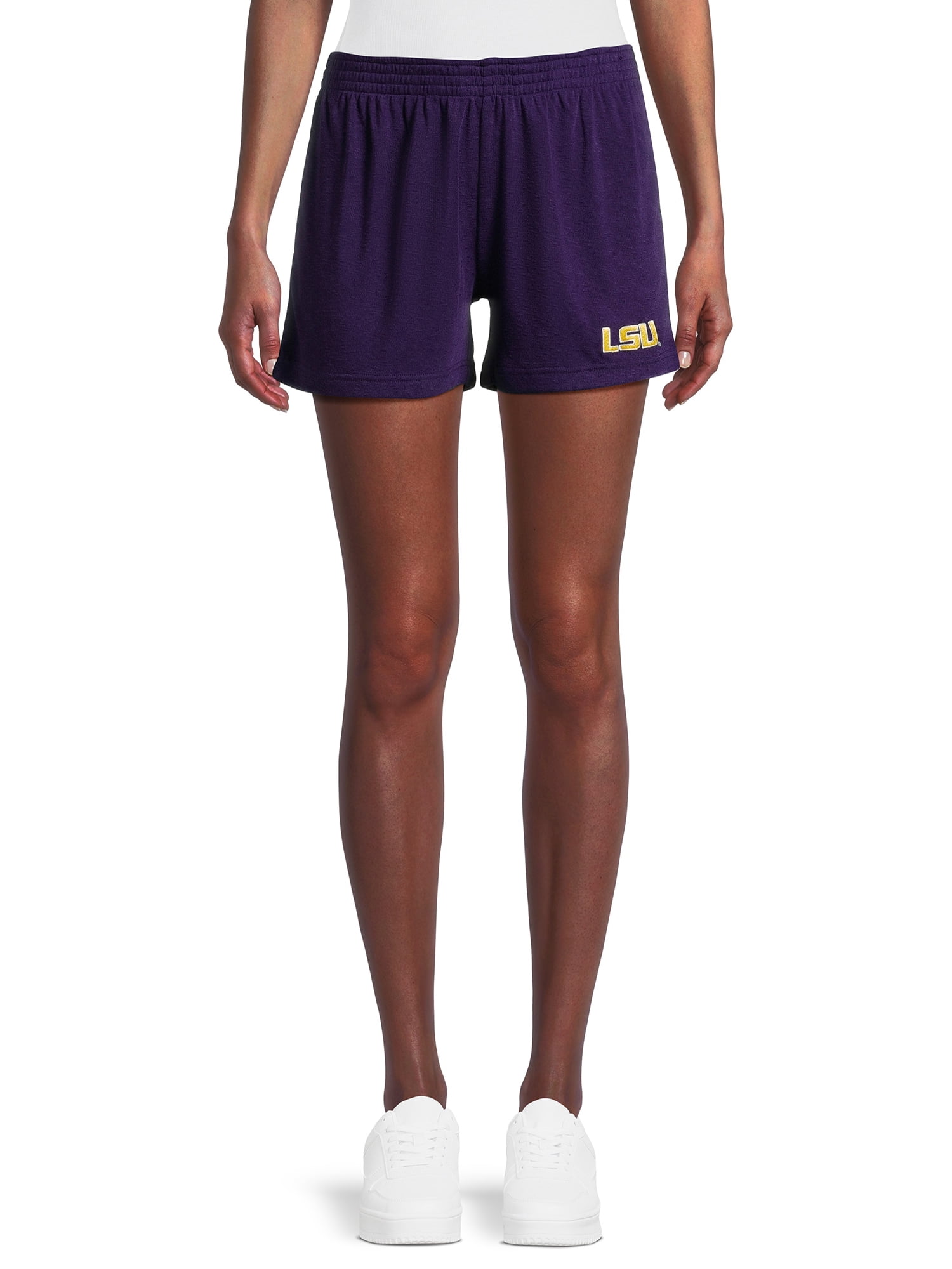 Sideline Apparel Women's NCAA LSU Tigers Telepath French Terry Shorts ...